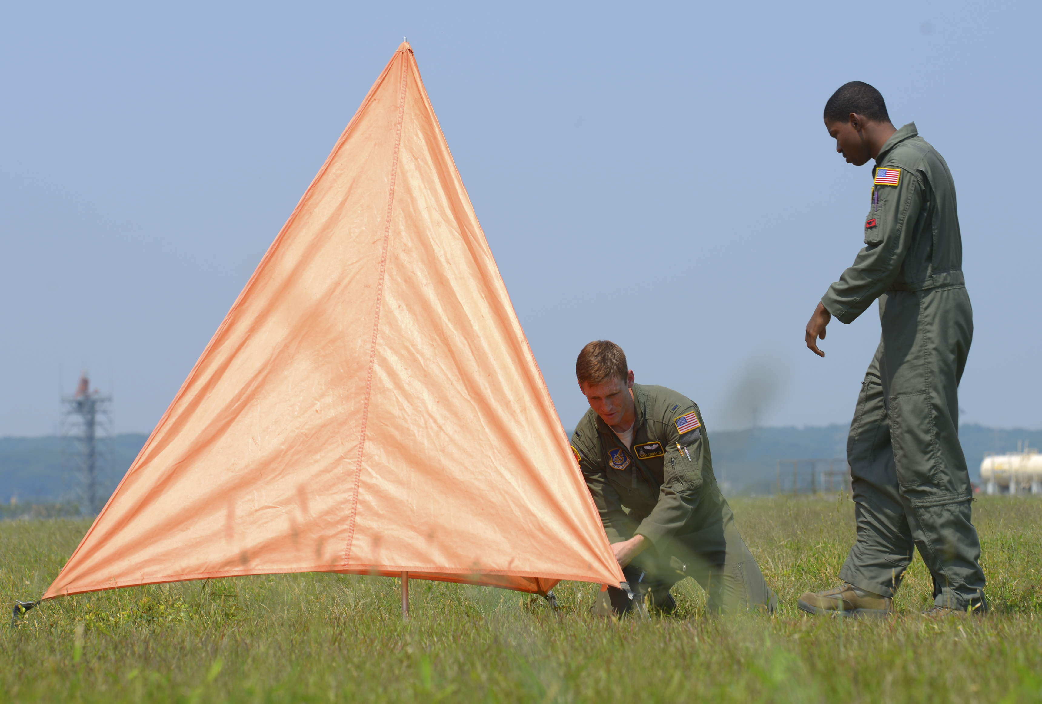 Look before you leap: Drop zone coordinators guide airlift