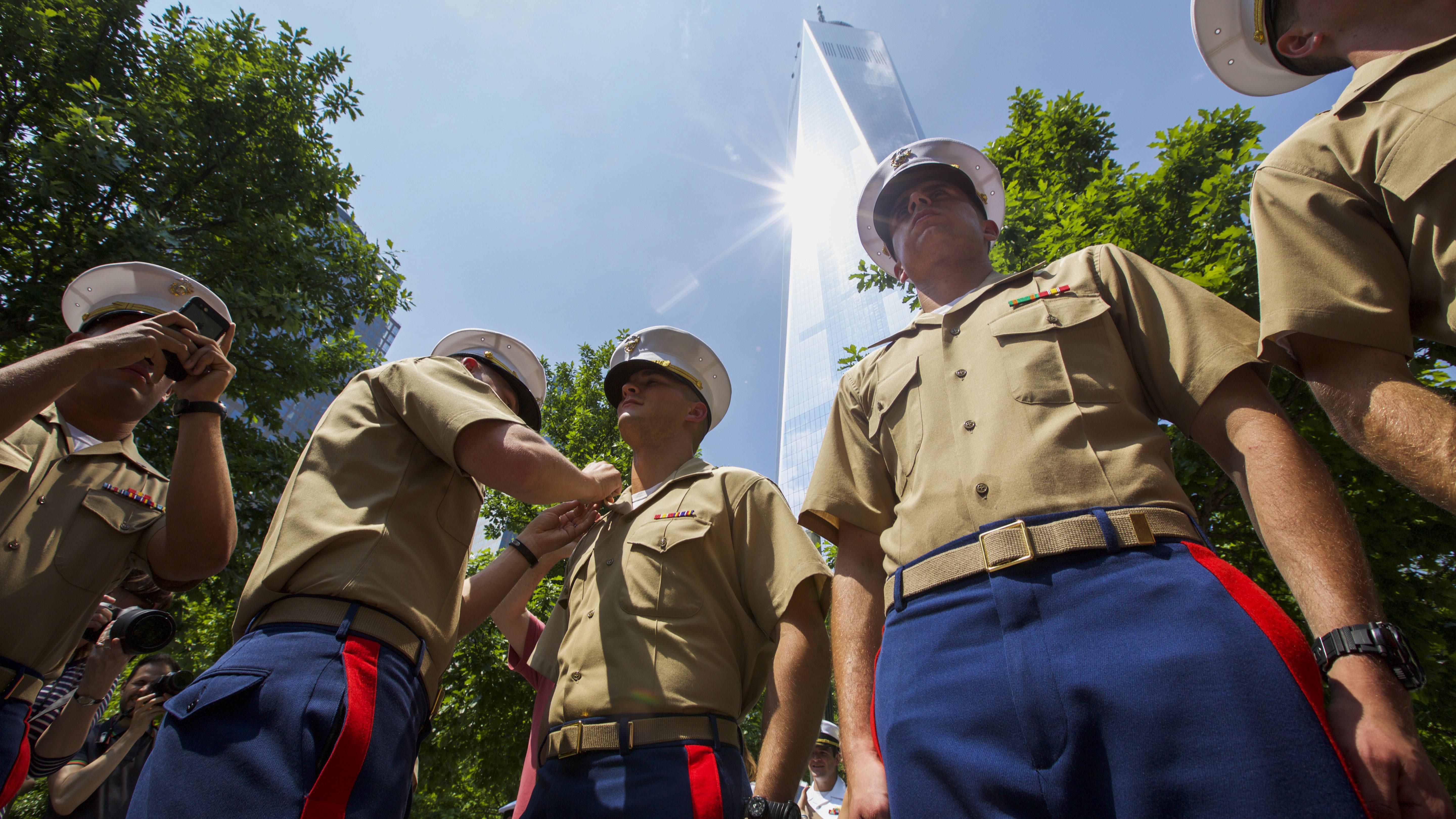 9/11 Memorial Joint Promotion and Re-enlistment
