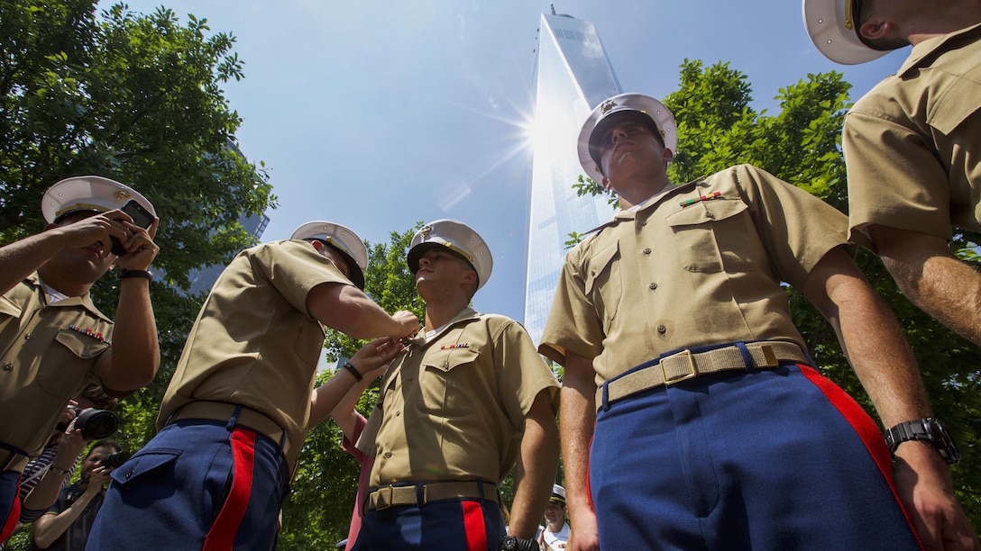 9/11 Memorial Joint Promotion and Re-enlistment