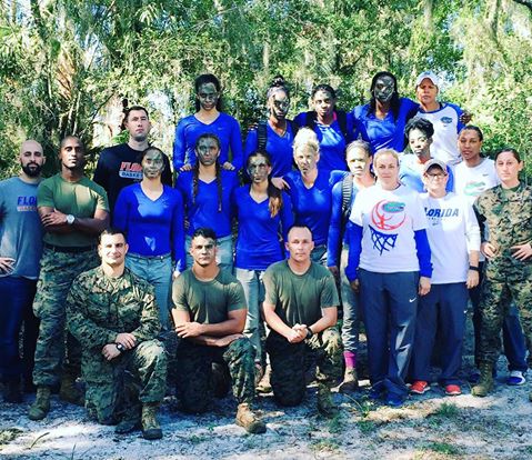 Jacksonville Marines, Florida Gators develop leadership