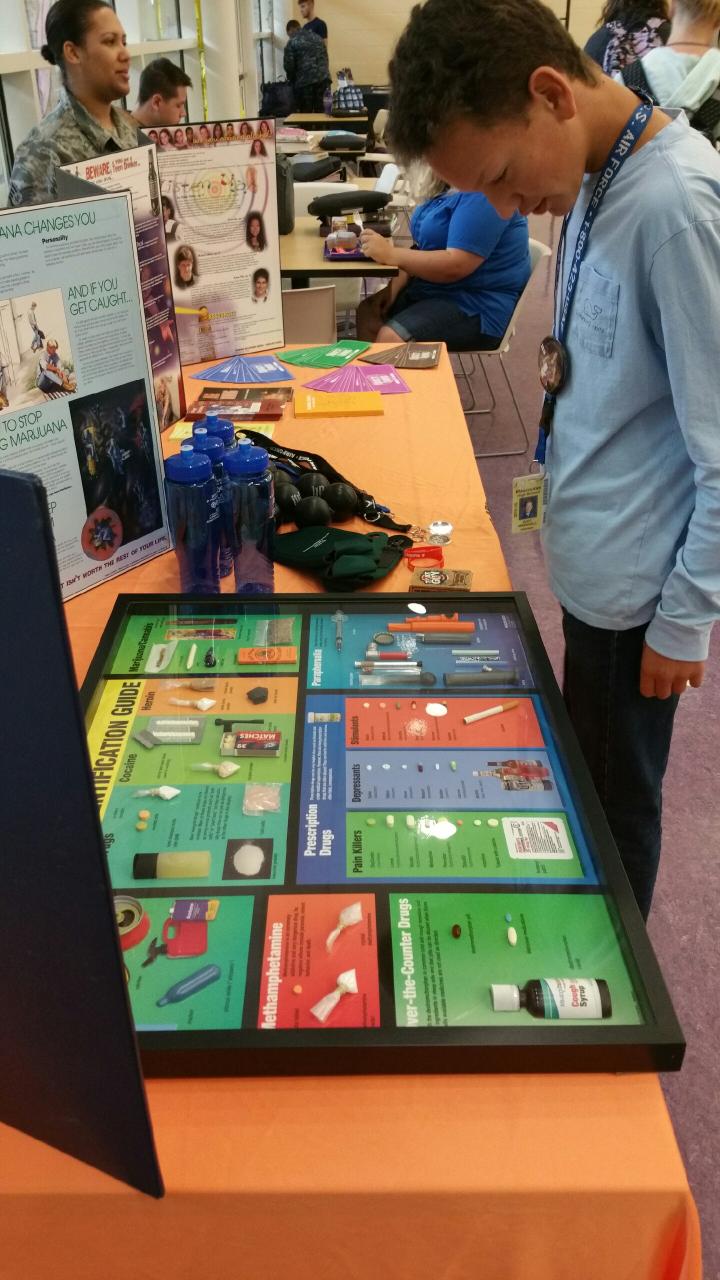 Red Ribbon Campaign teaches children about the dangers of drugs > Air ...