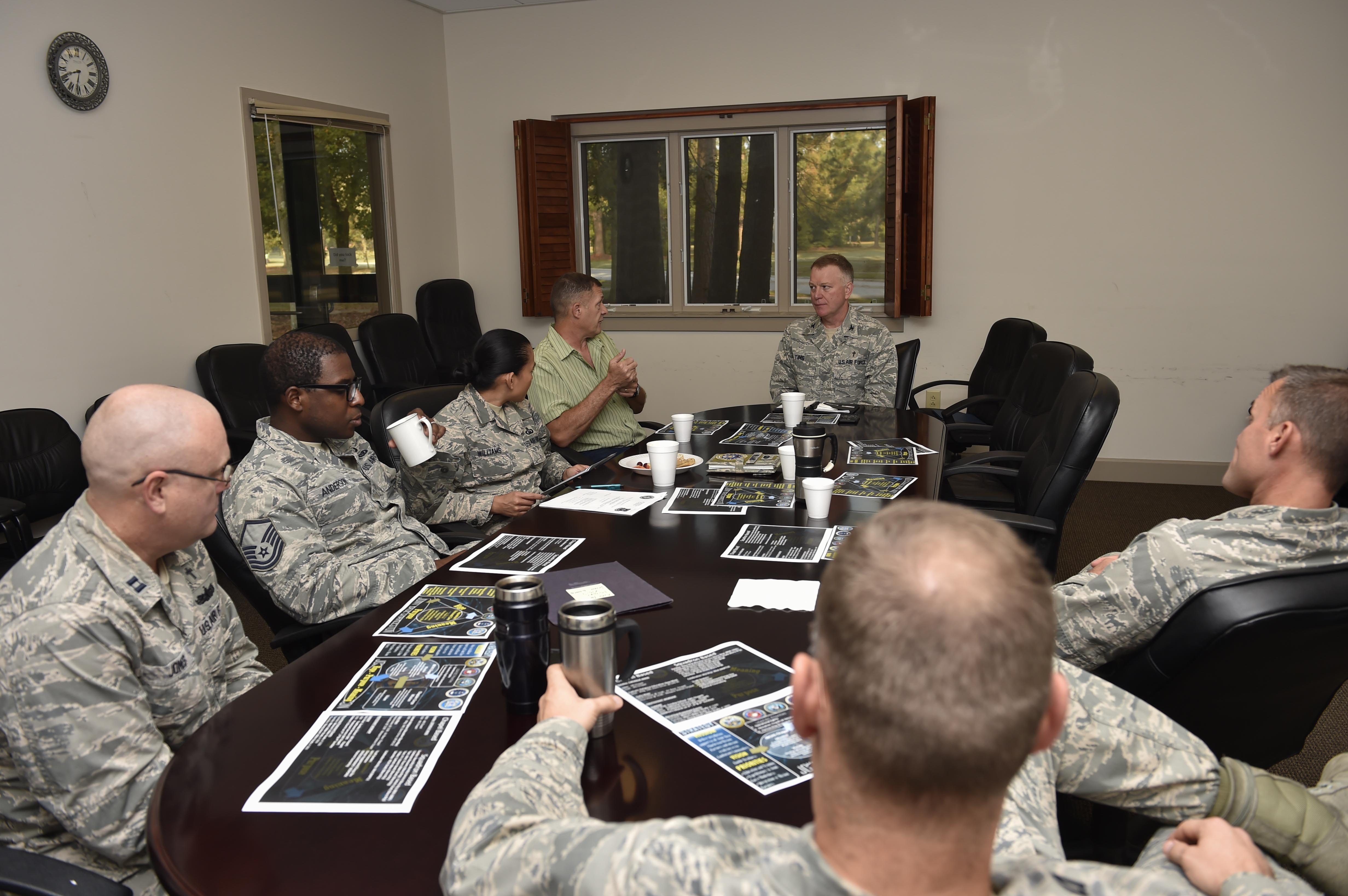 AMC command chaplain visits JB Charleston > Joint Base Charleston > News