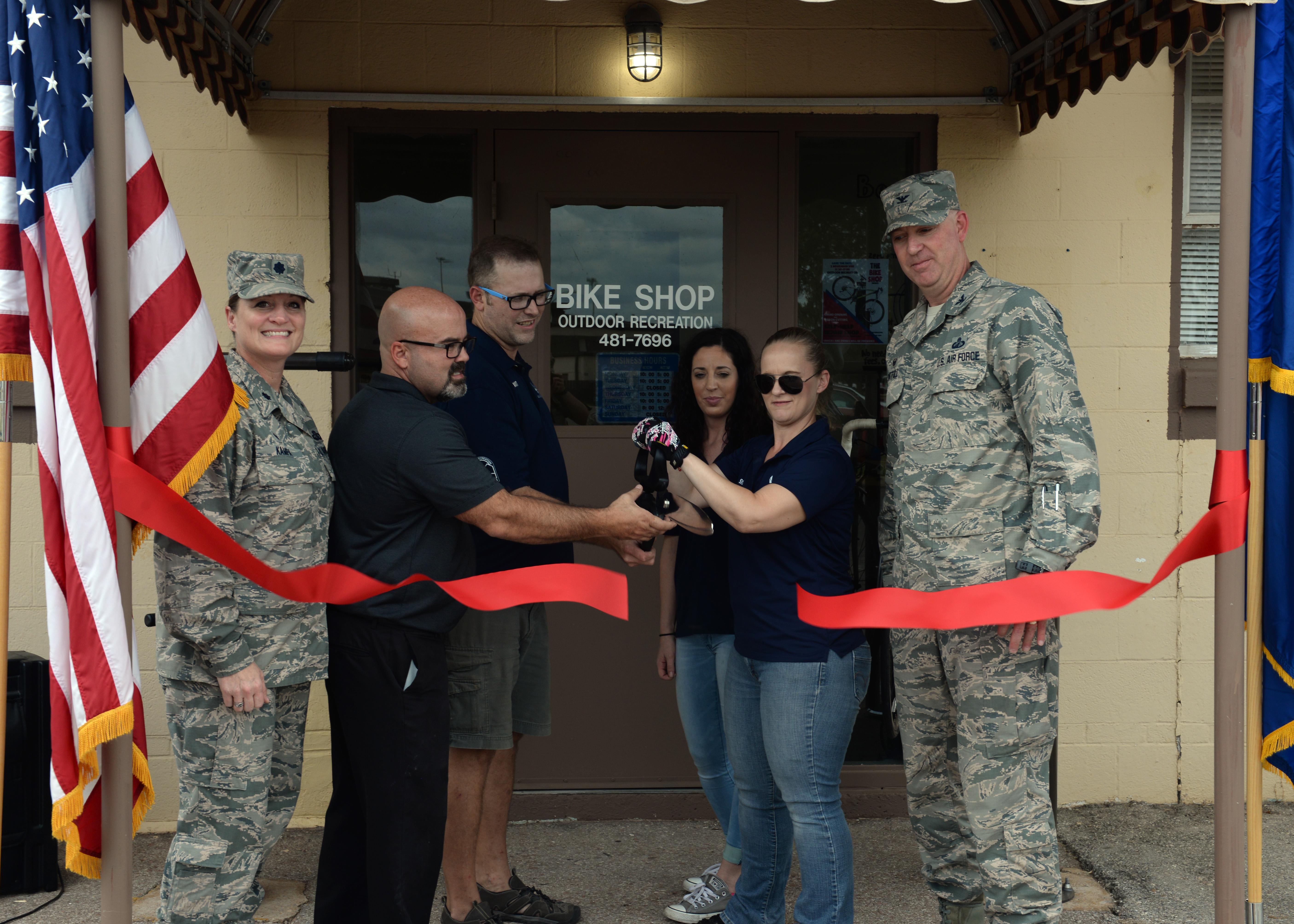 Altus AFB rolls out Air Force's 3rd Bike Shop!