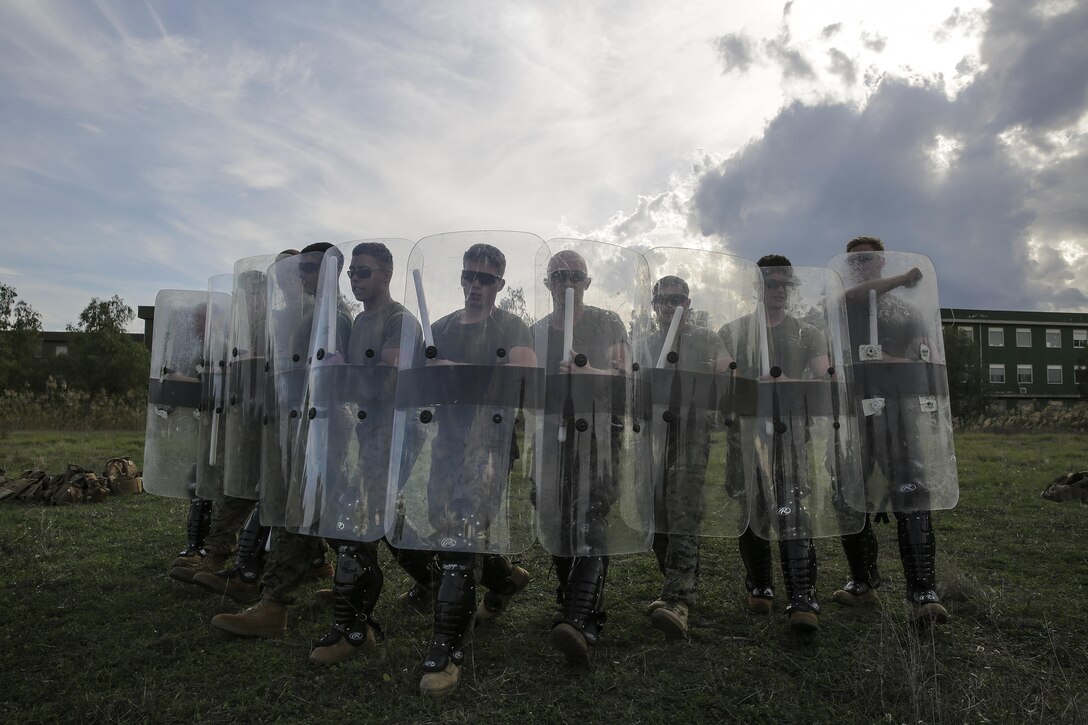 No Pain, No Gain: Marines complete non-lethal training in Italy