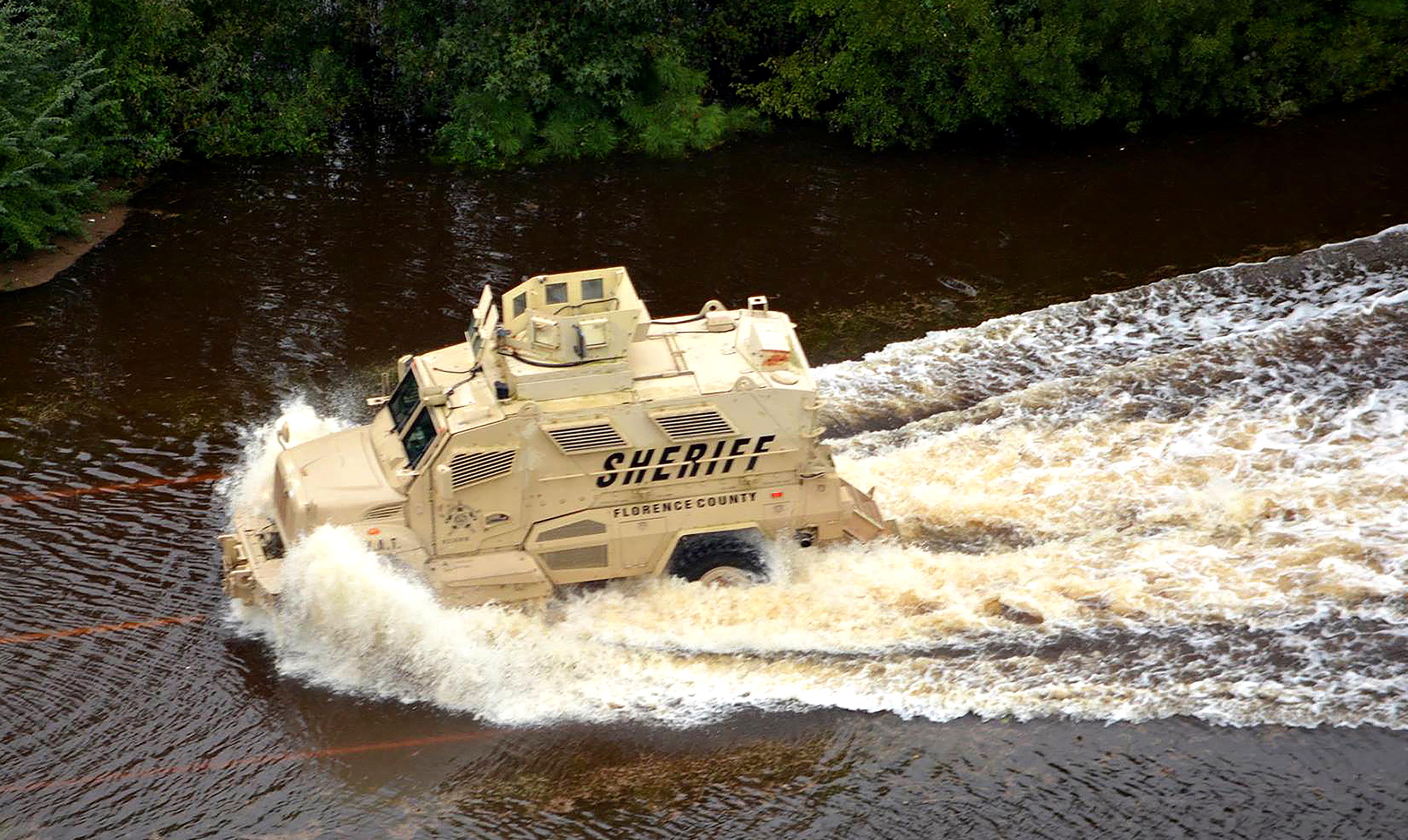 MRAP Flood Rescue