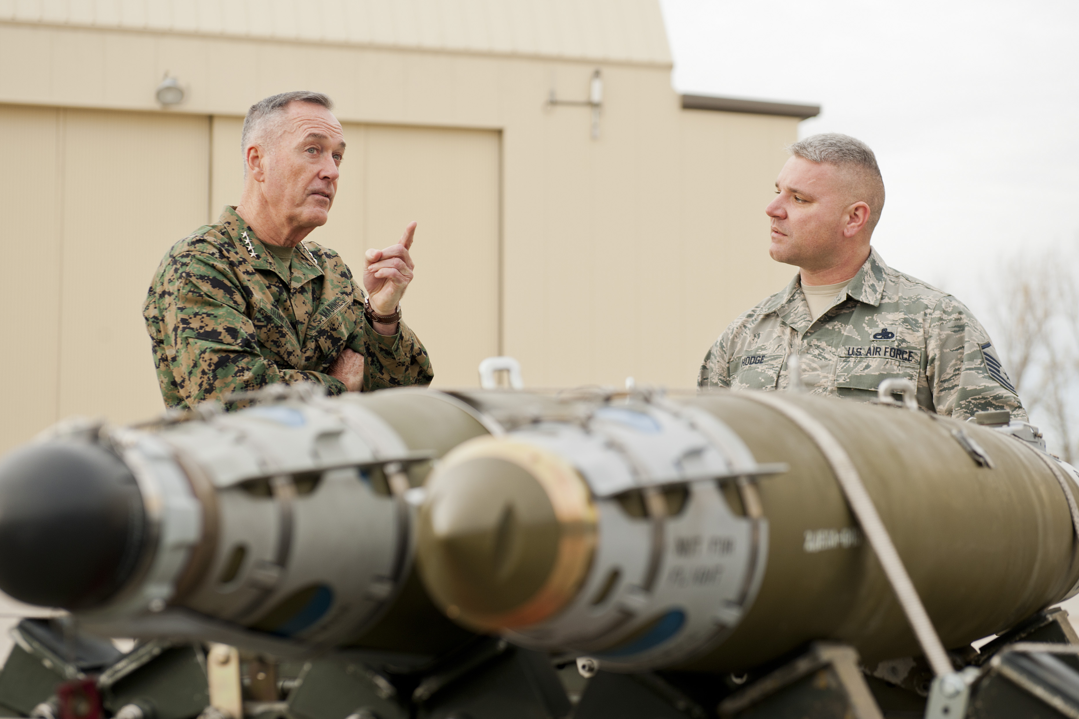 Chairman of the Joint Chiefs of Staff visits Minot