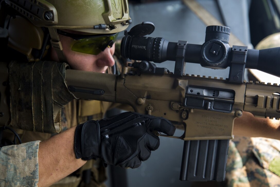 31st MEU snipers refine aerial targeting capabilities