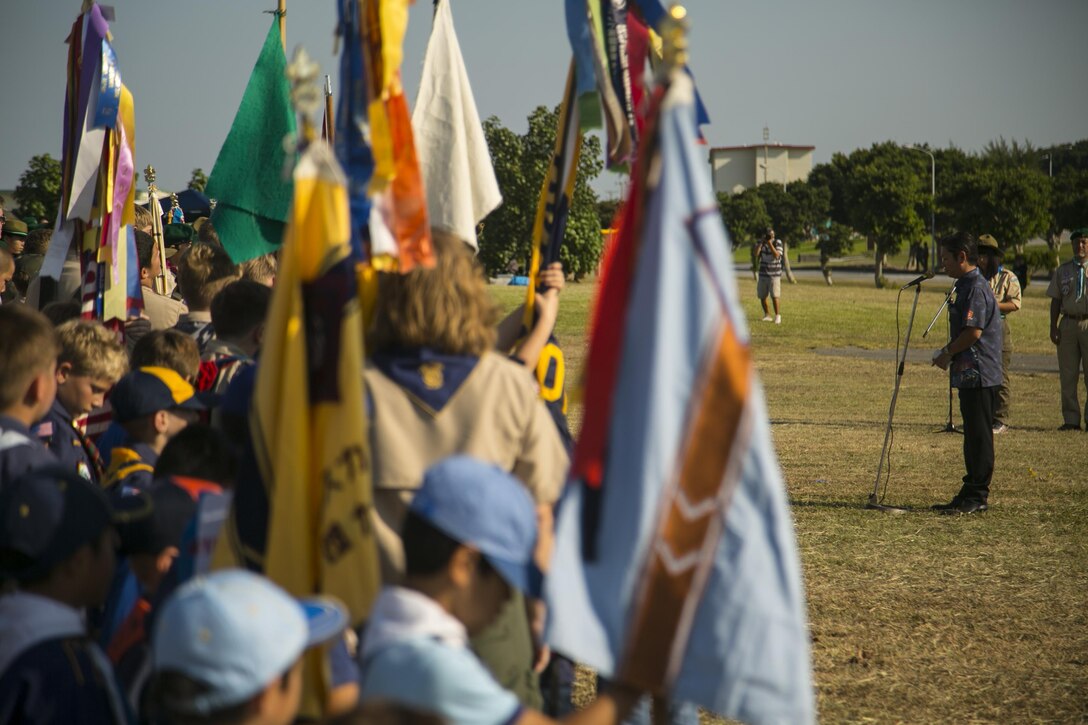 Camp Kinser hosts 23rd BSA-SAJ Friendship Jamborette