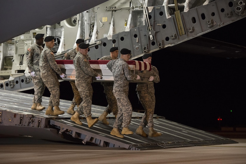 Army Sgt. 1st Class Matthew C. Lewellen honored in dignified transfer ...