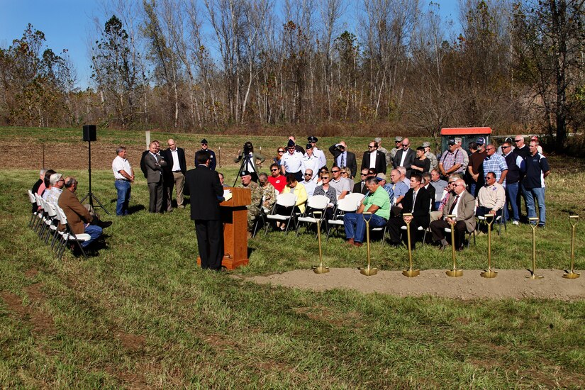 Groundbreaking kicks off first of a four-phase Missouri River Levee ...