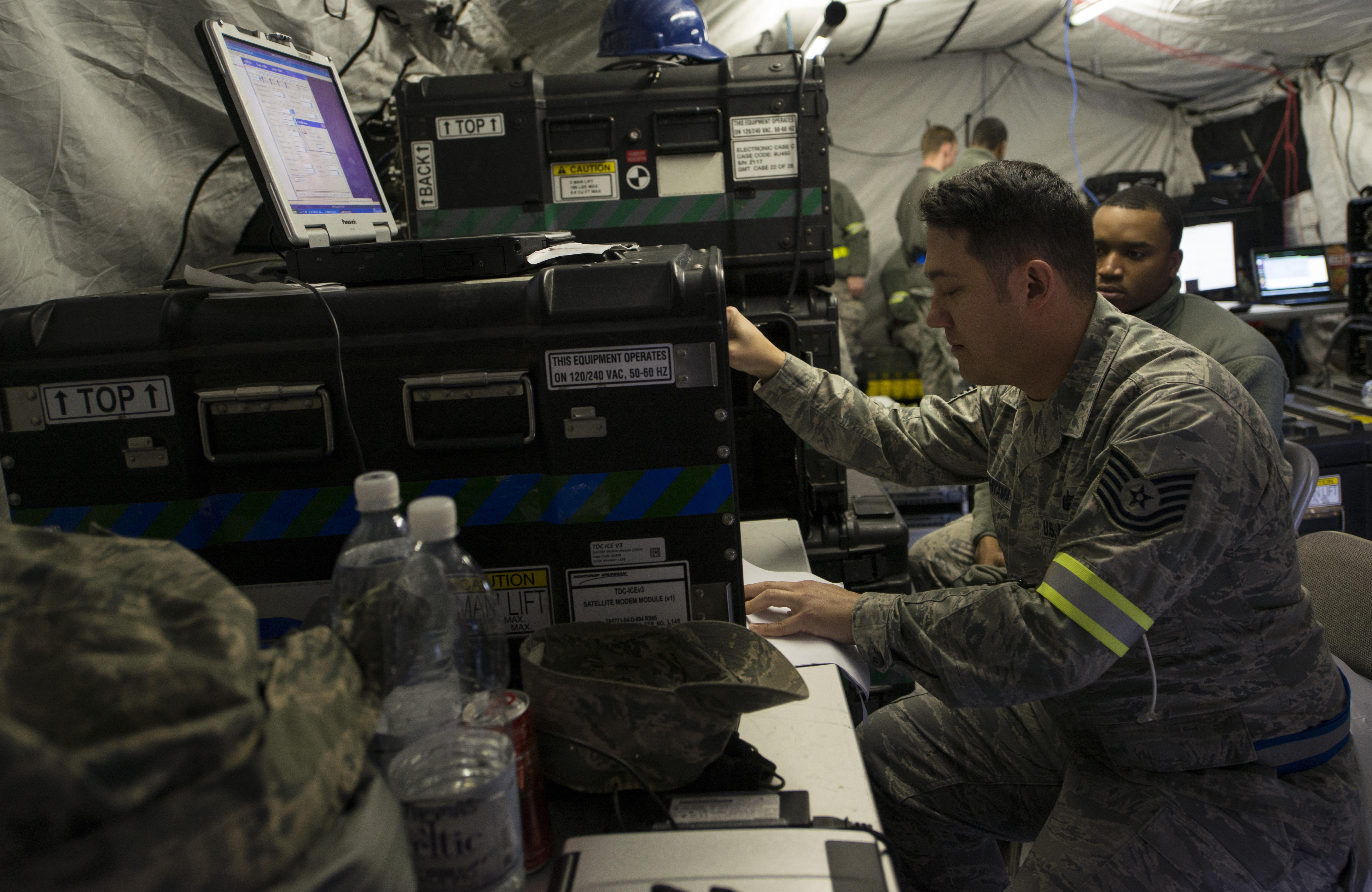 1st CBCS participates in exercise Healthy Thunder > Ramstein Air Base ...