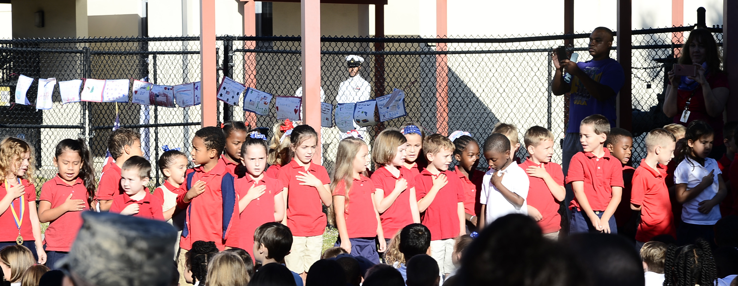 Tinker K-8 Celebrates Veterans Day