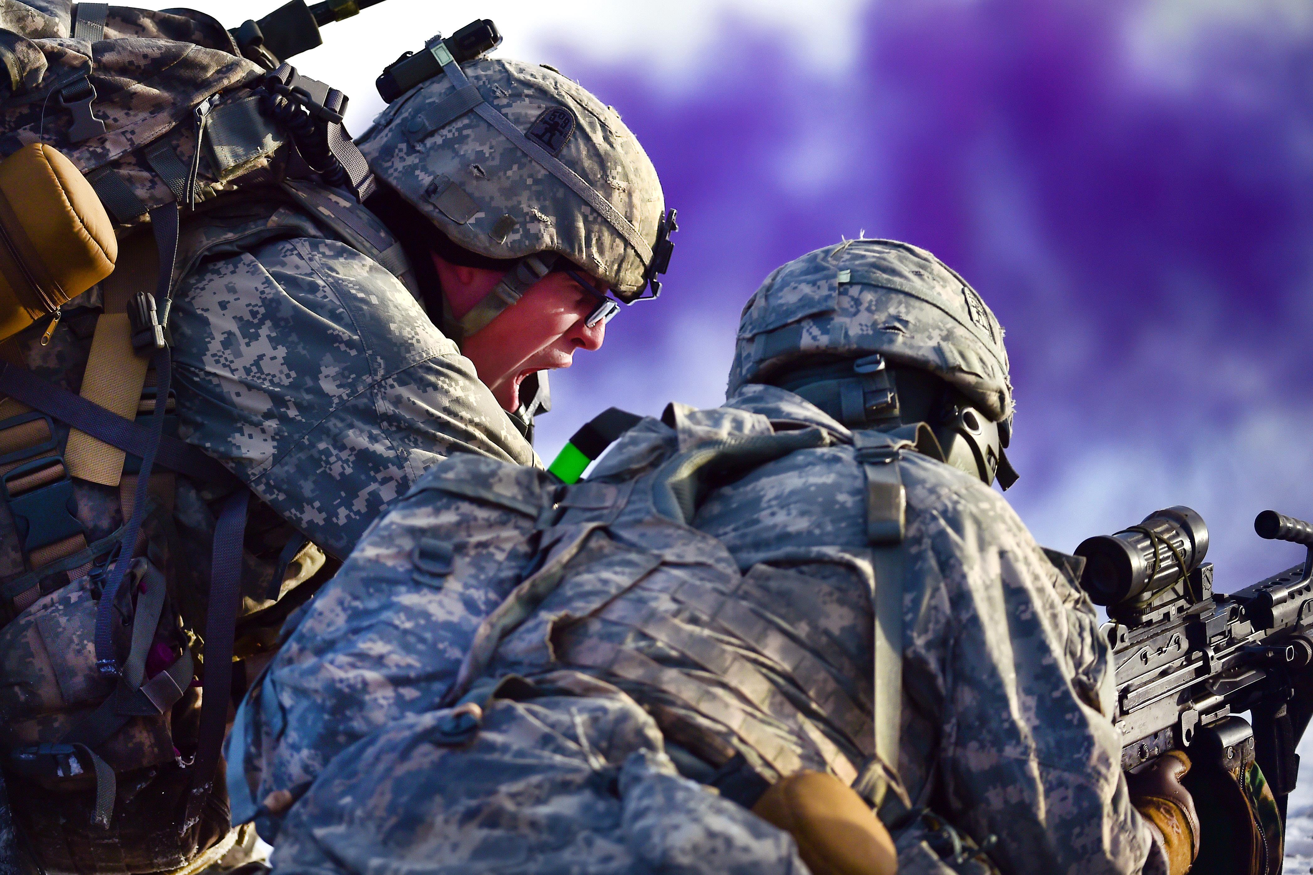 Yelling Orders | U.S. Department of War