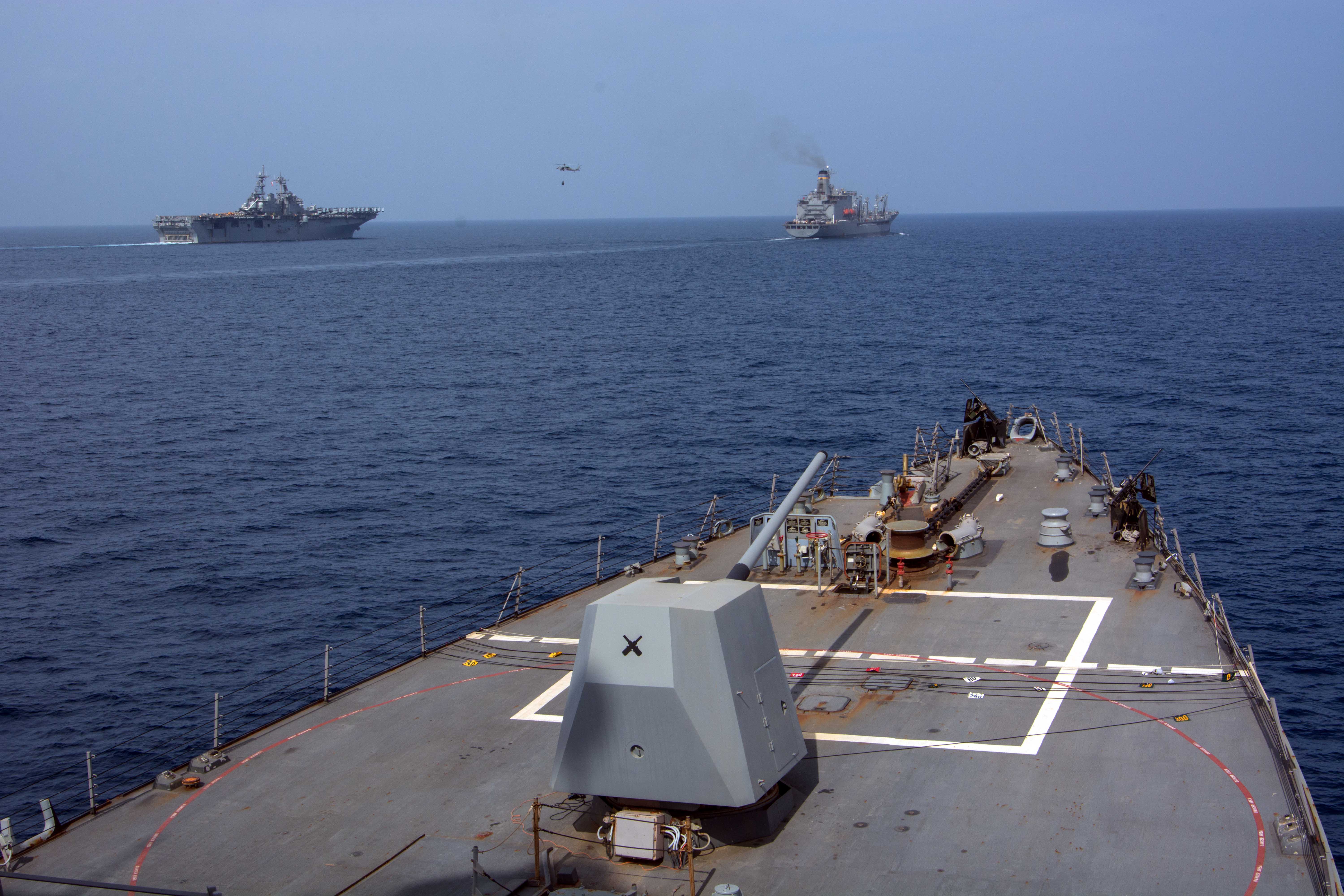 USS Mason (DDG 87) Replenishment-at-Sea