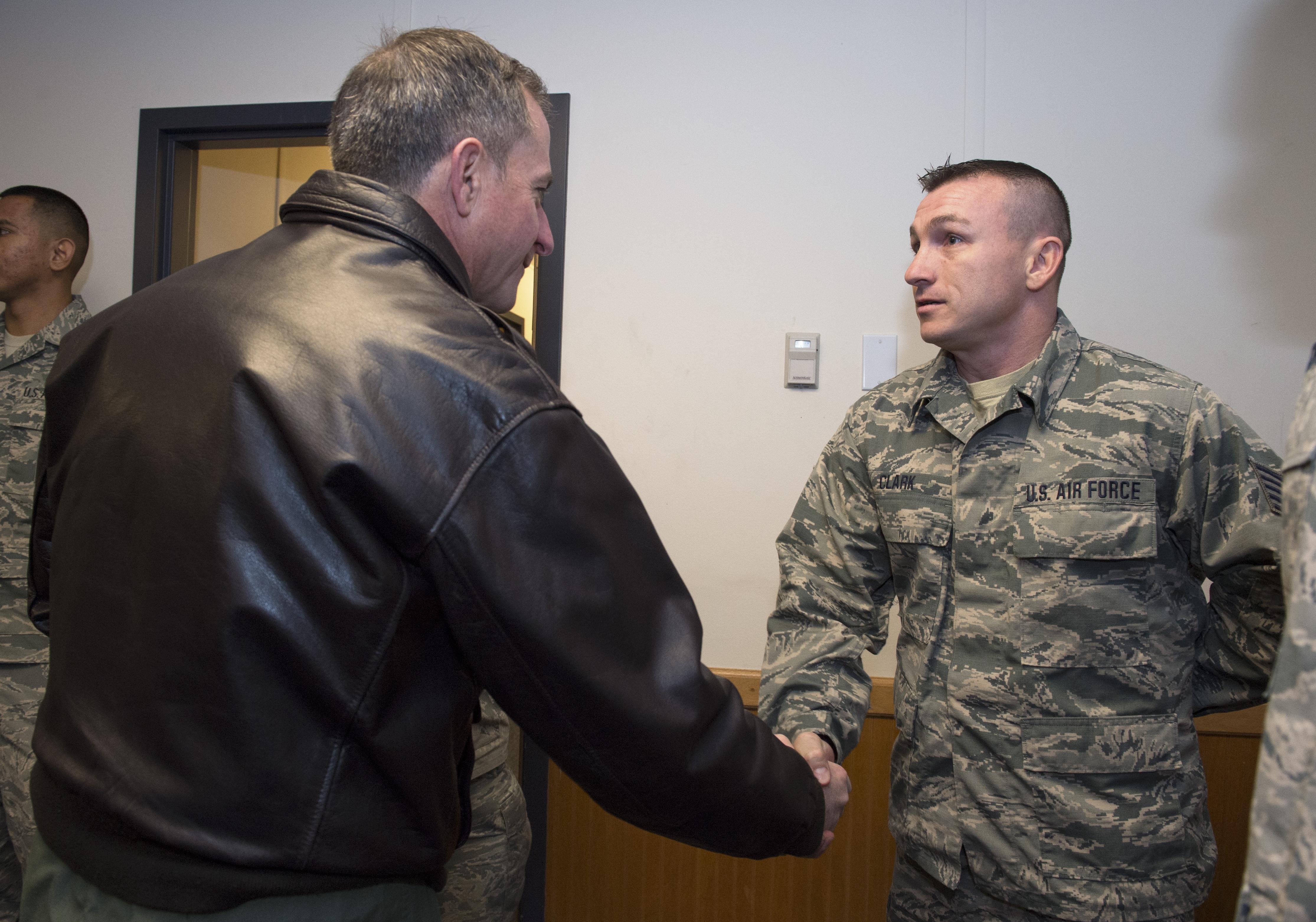 CSAF visits JBER, Alaska