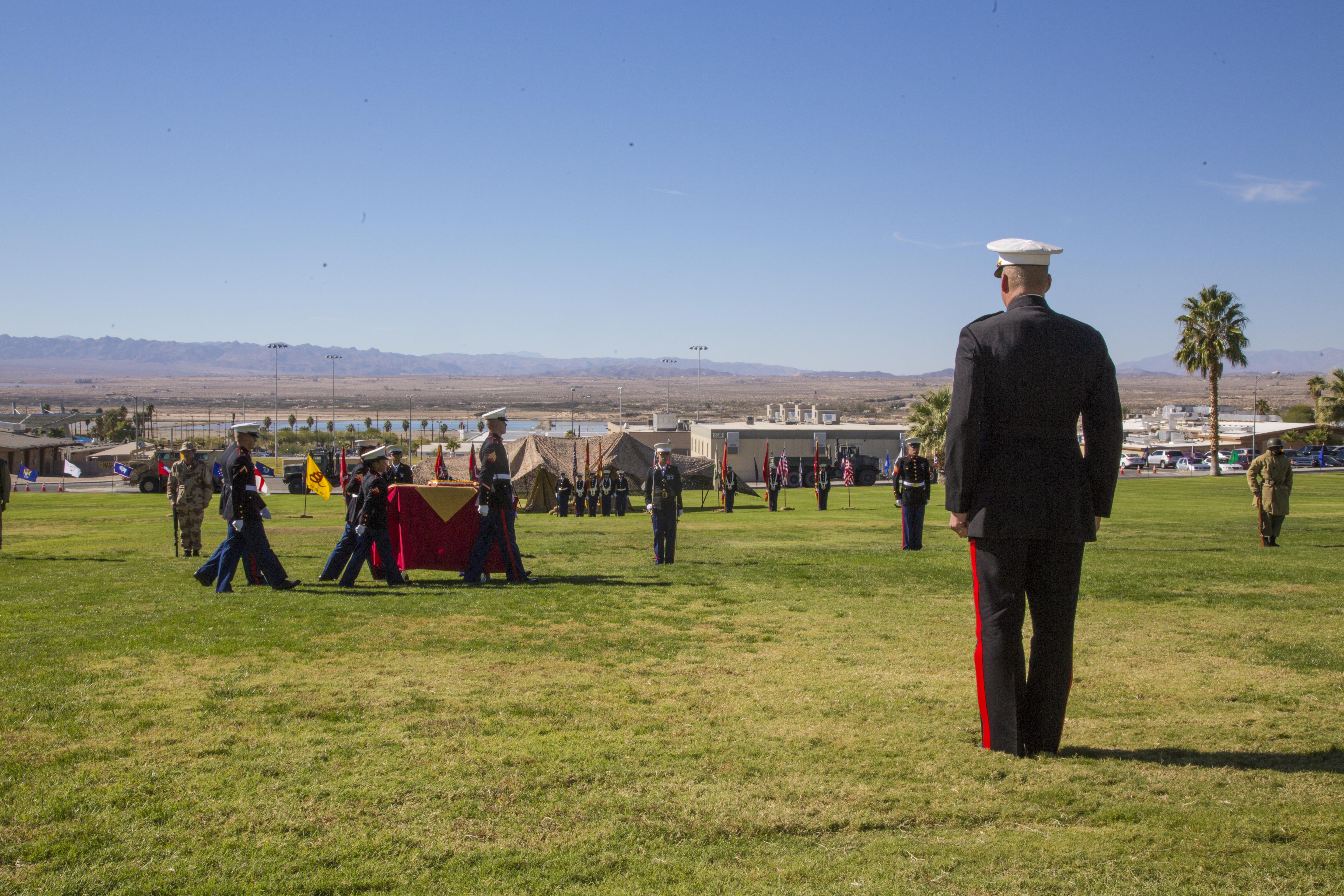 Combat Center Marines Celebrate 241st With Uniform Pageant Marine