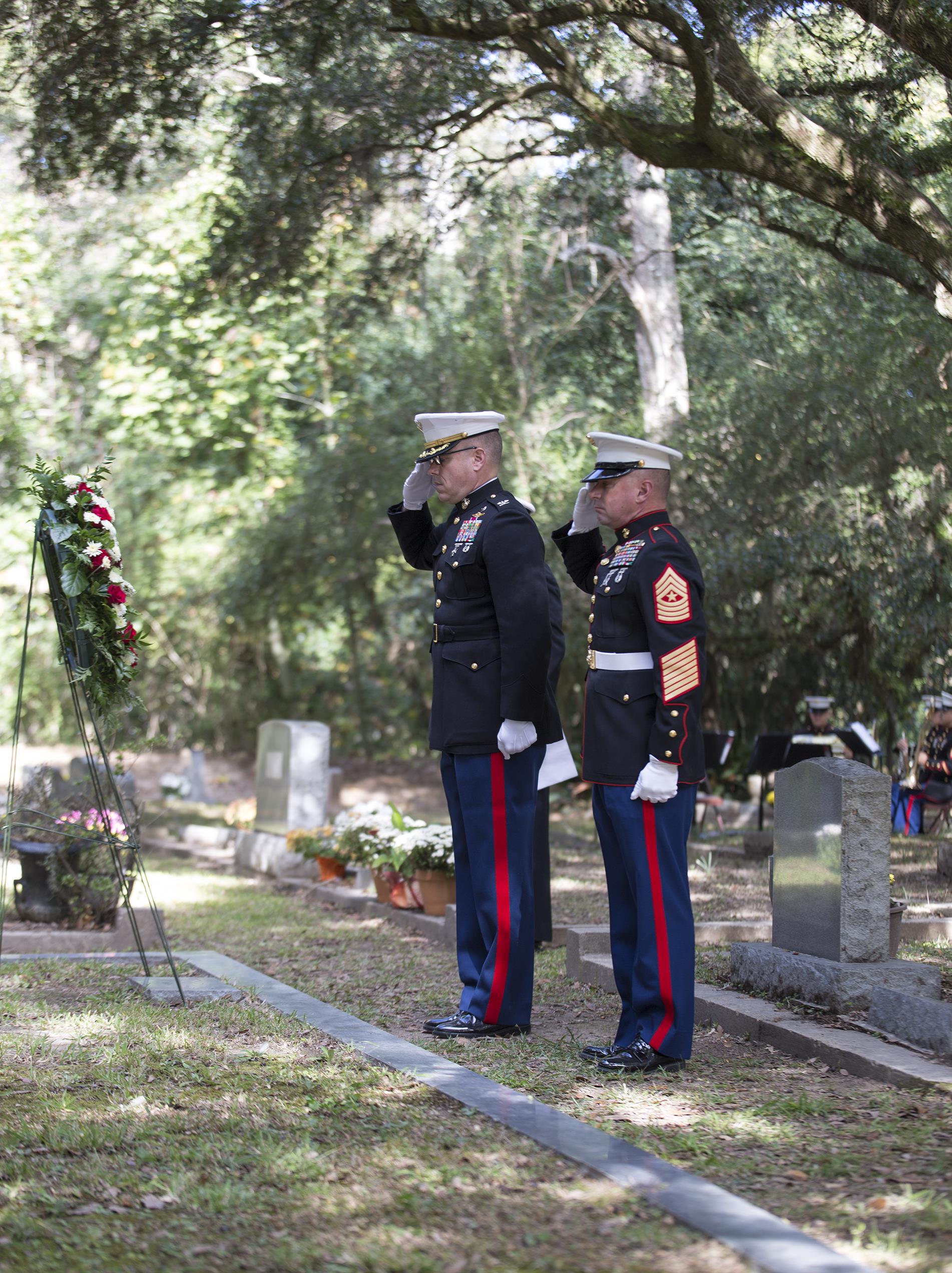 Marines Remember 27th Commandant of the Marine Corps