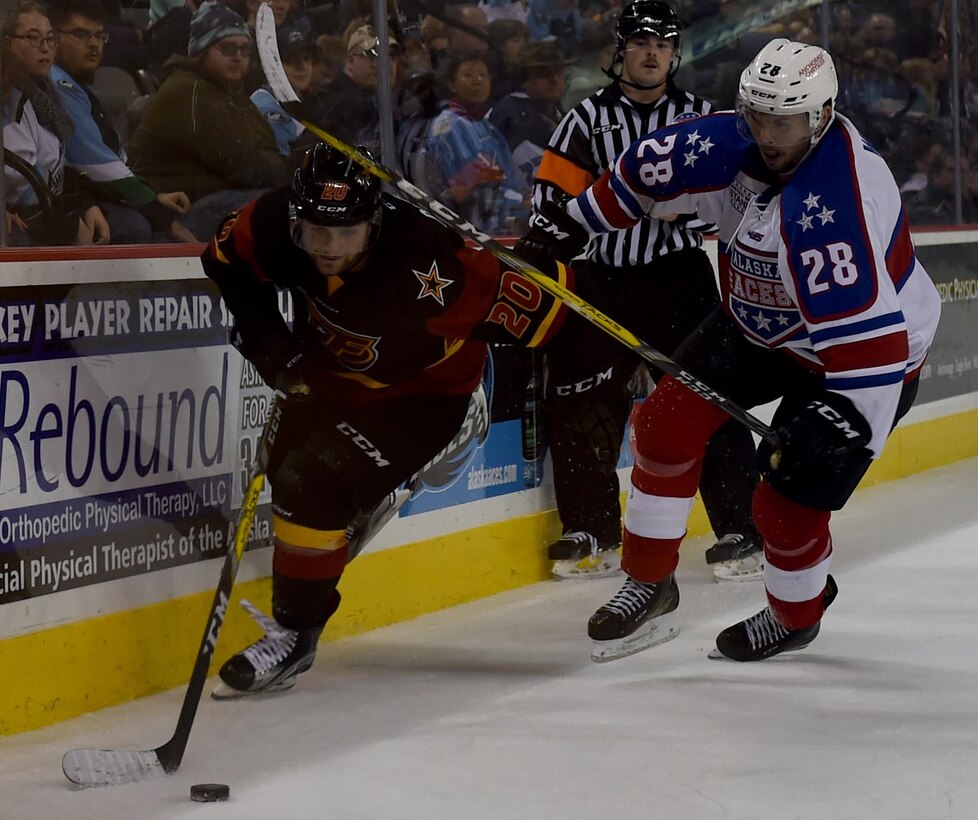 Military appreciation hockey game 2016