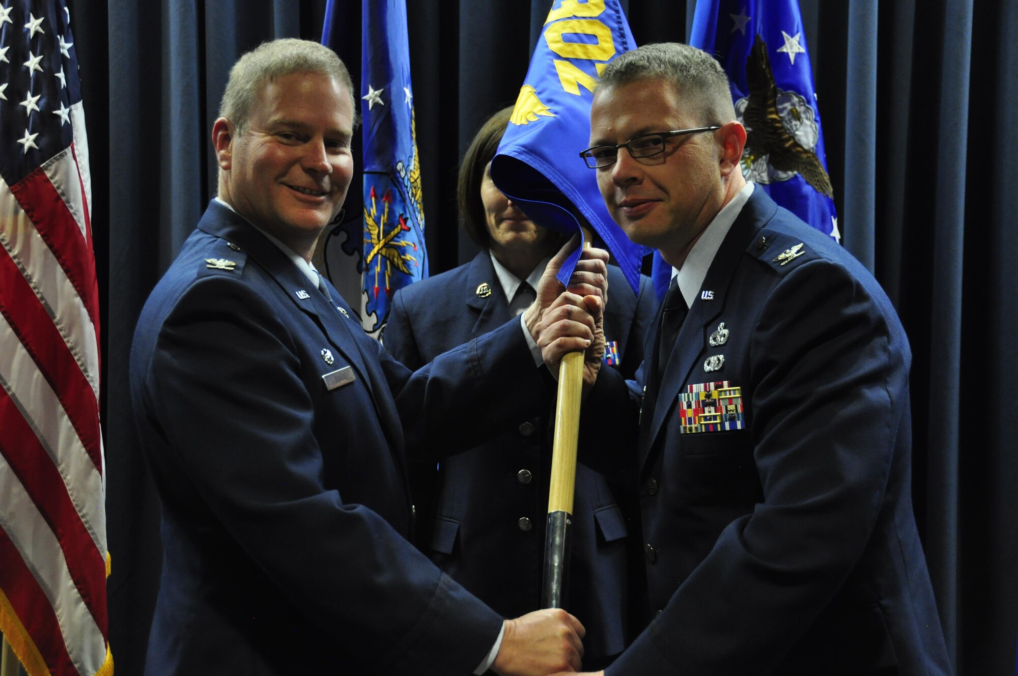 Saunders takes command of Mission Support Group > 302nd Airlift Wing ...