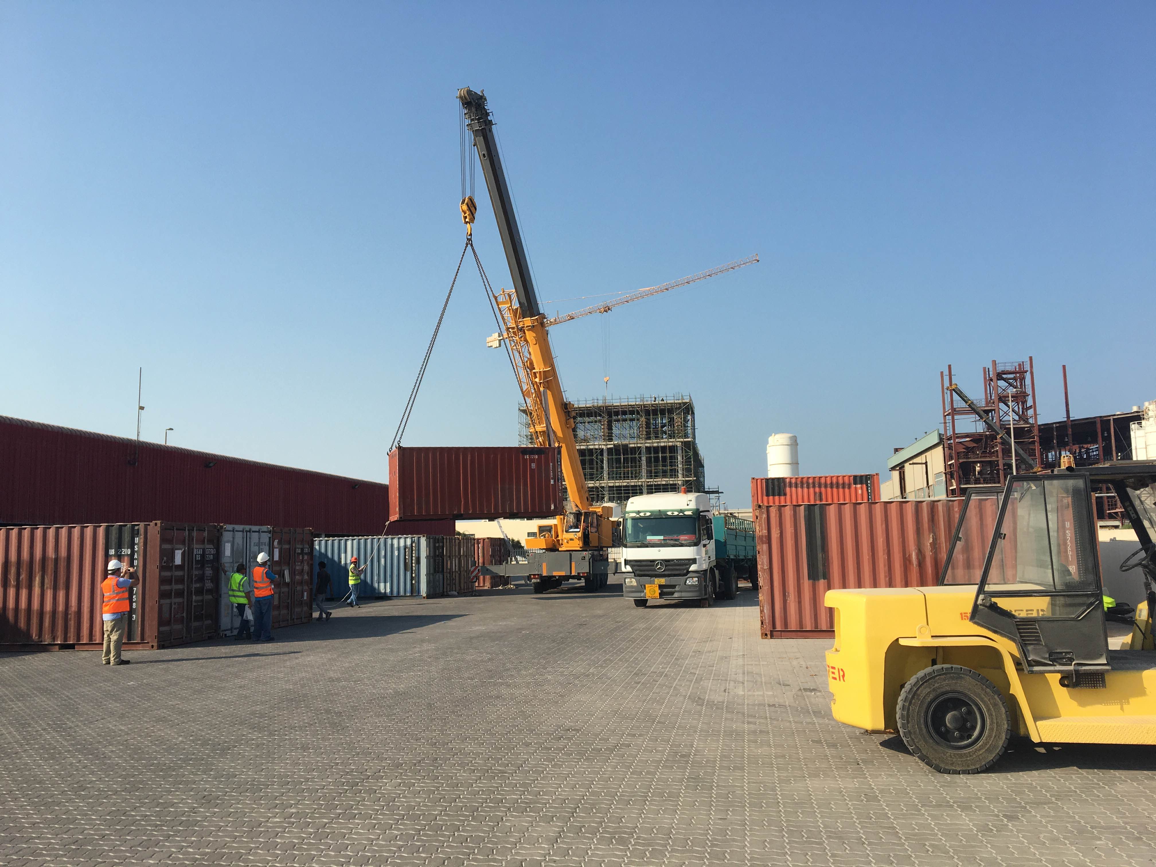 Distribution partners with TRANSCOM to ship materials using the ...