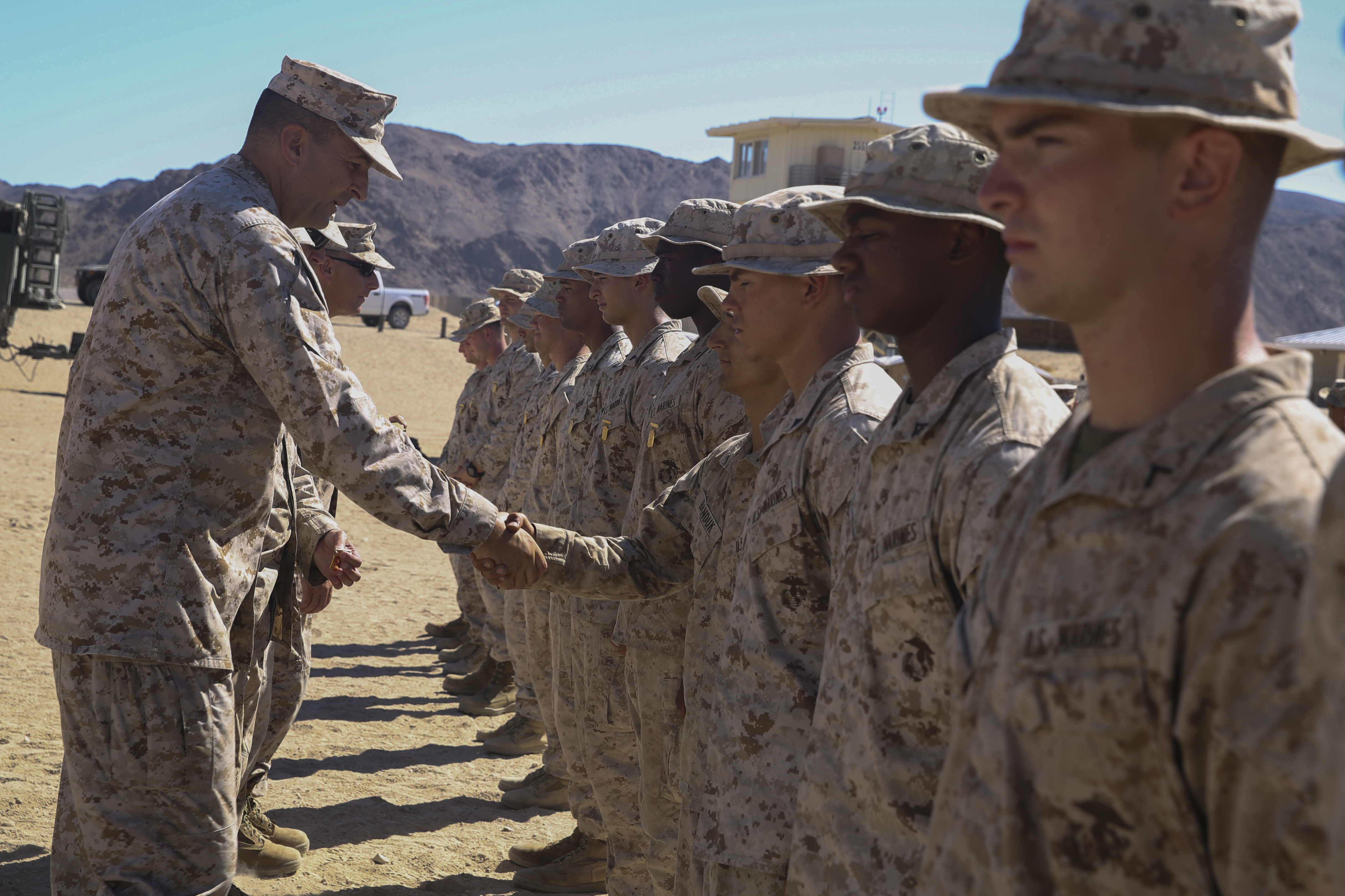 1st Battalion 7th Marine Regiment ‘Super Squad’ awarded for excellence ...