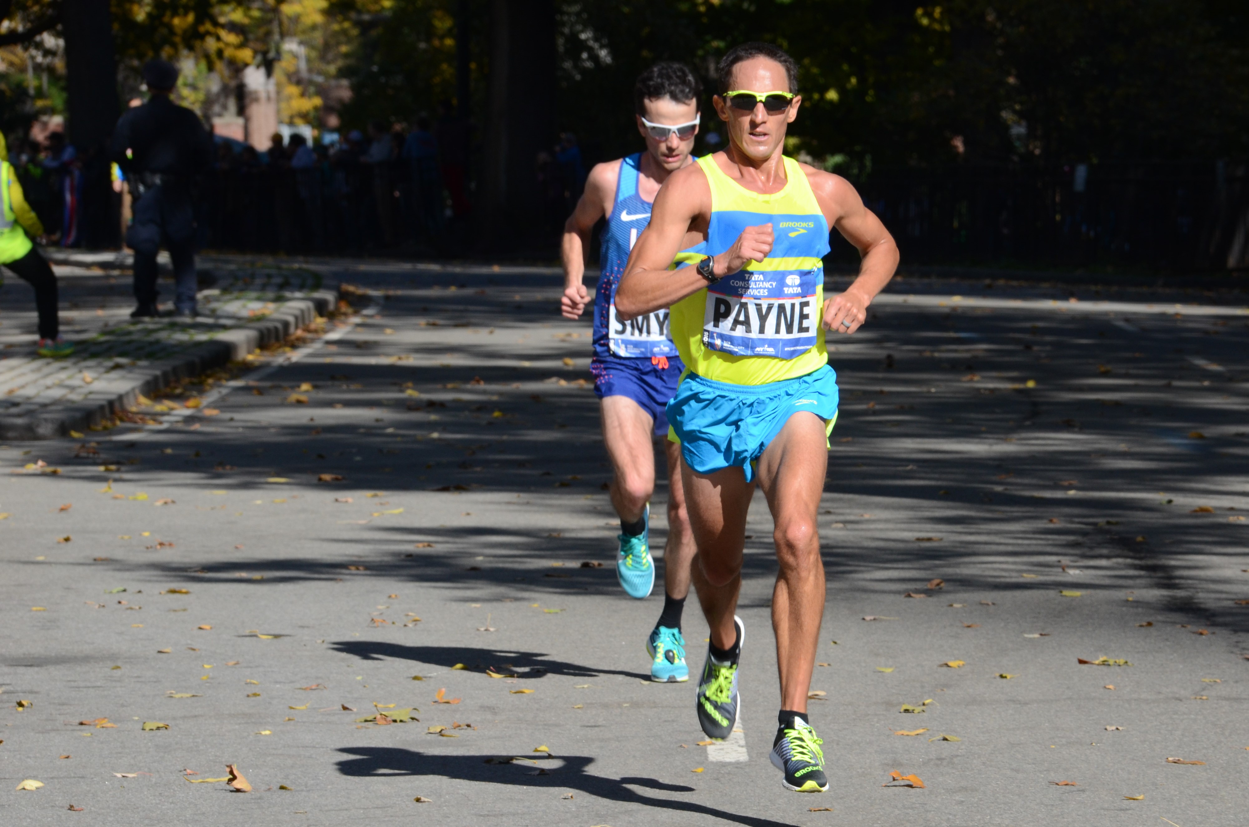 Air Force elite runner Payne finishes 9th in NYC Marathon > Scott Air ...