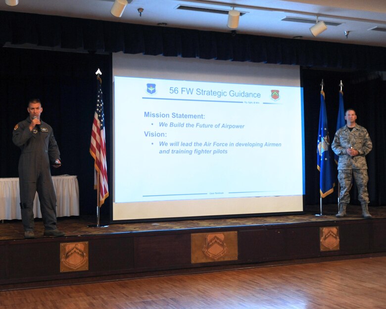 Luke’s senior leaders reveal 56th Fighter Wing new mission, vision ...