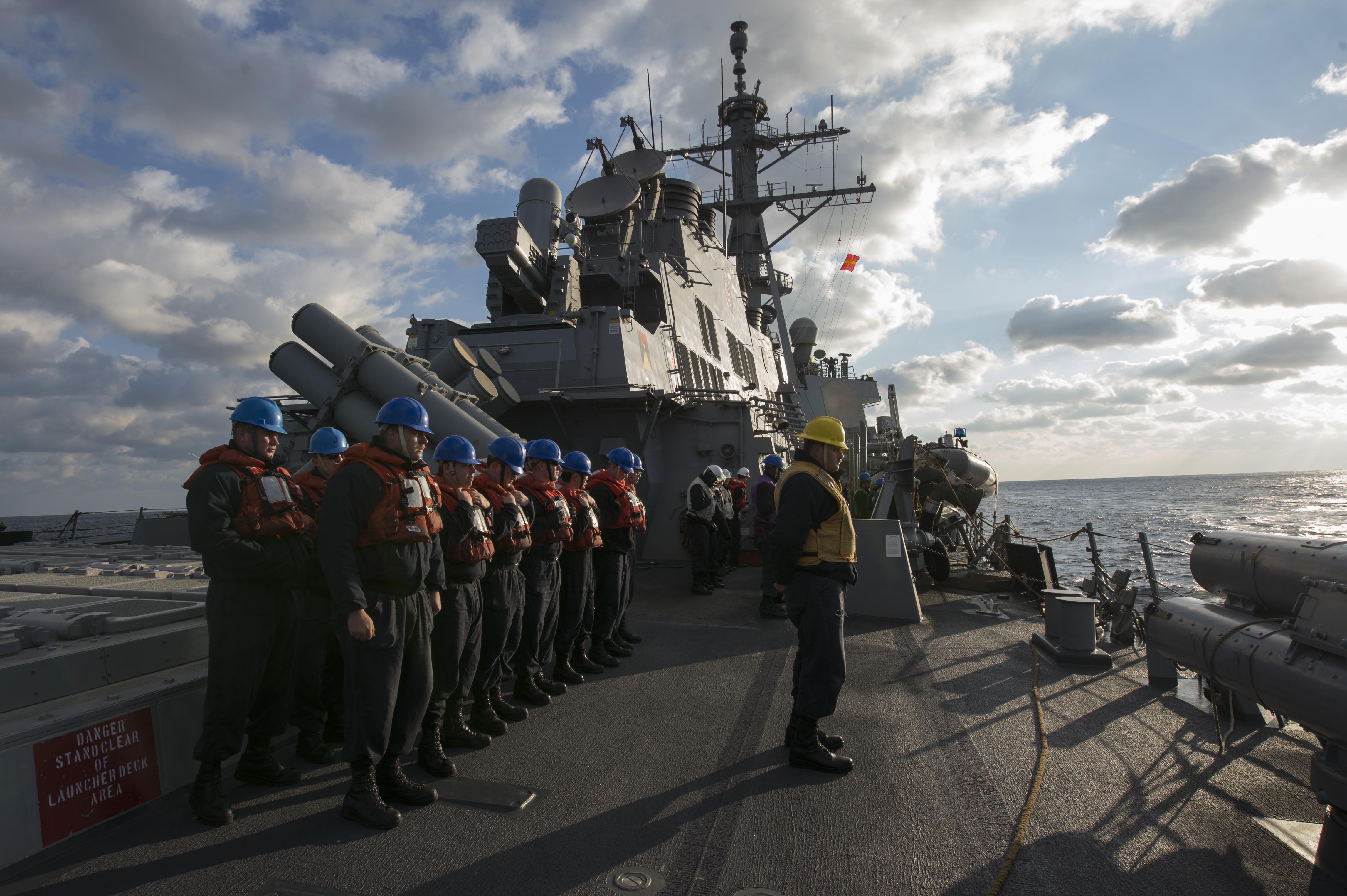 USS Carney (DDG 64) Participates in Mavi Balina 2016 > United States ...