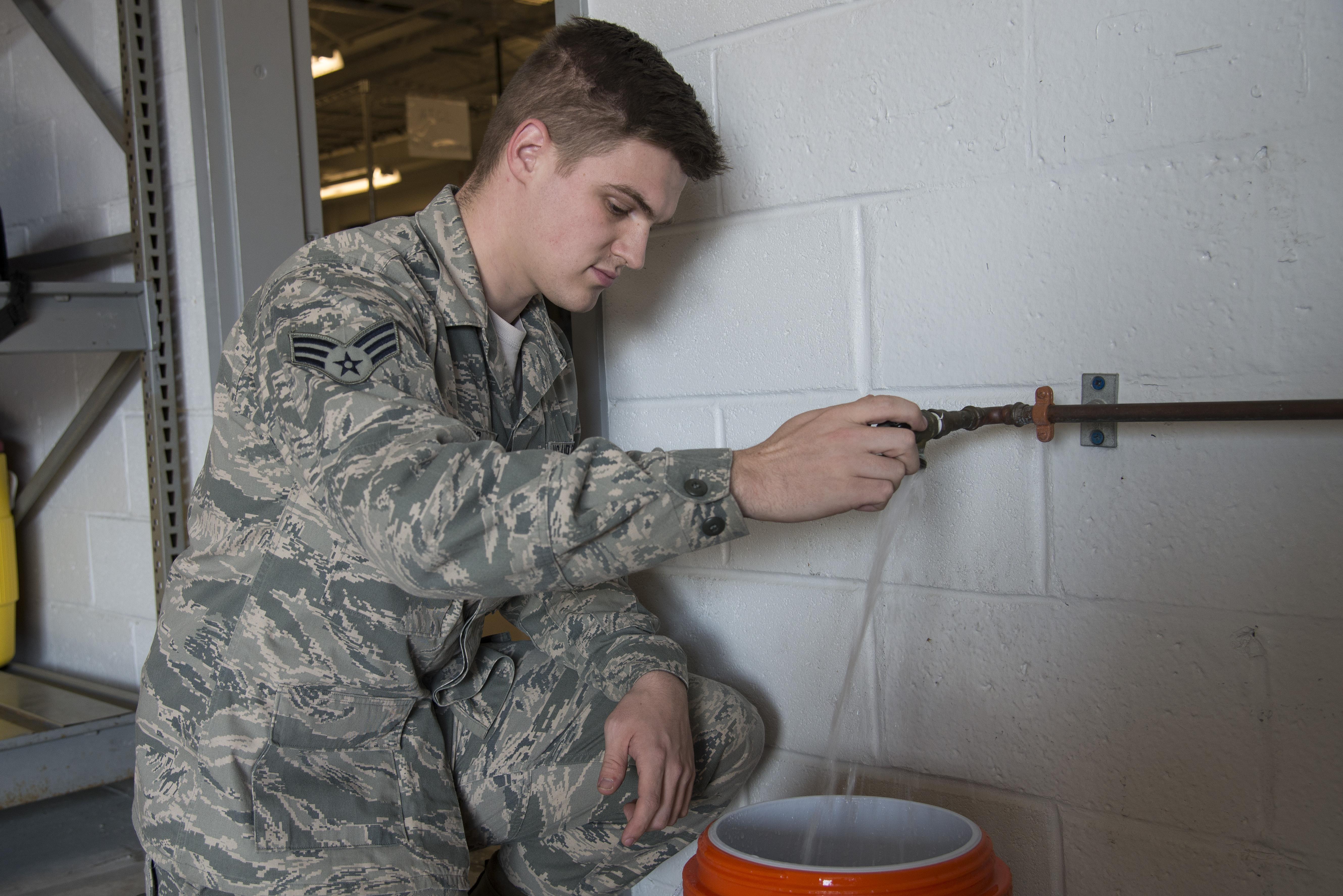 Bioenvironmental Engineering Flight ensures installation water quality ...