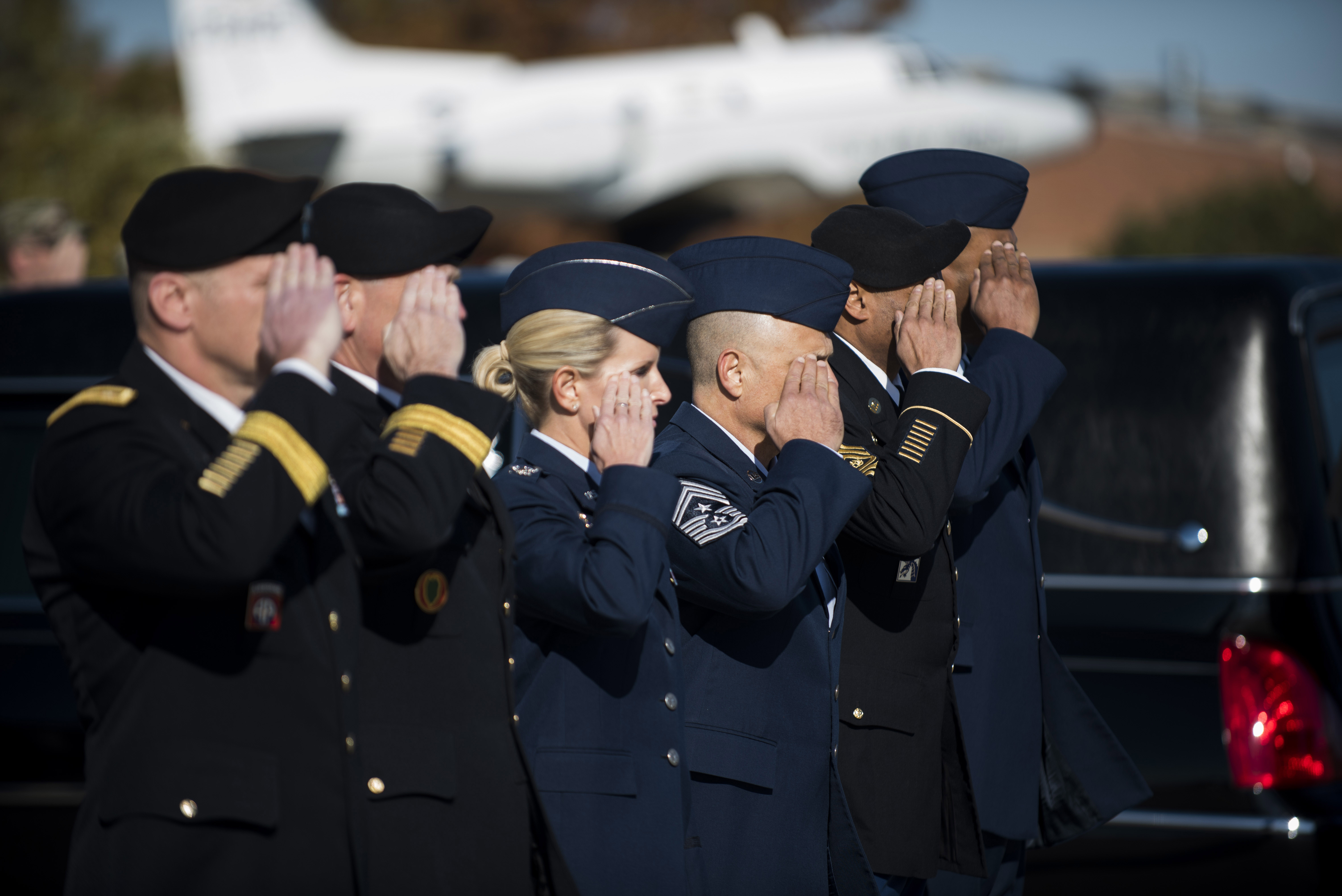 Deployed Air Force Honor Guard