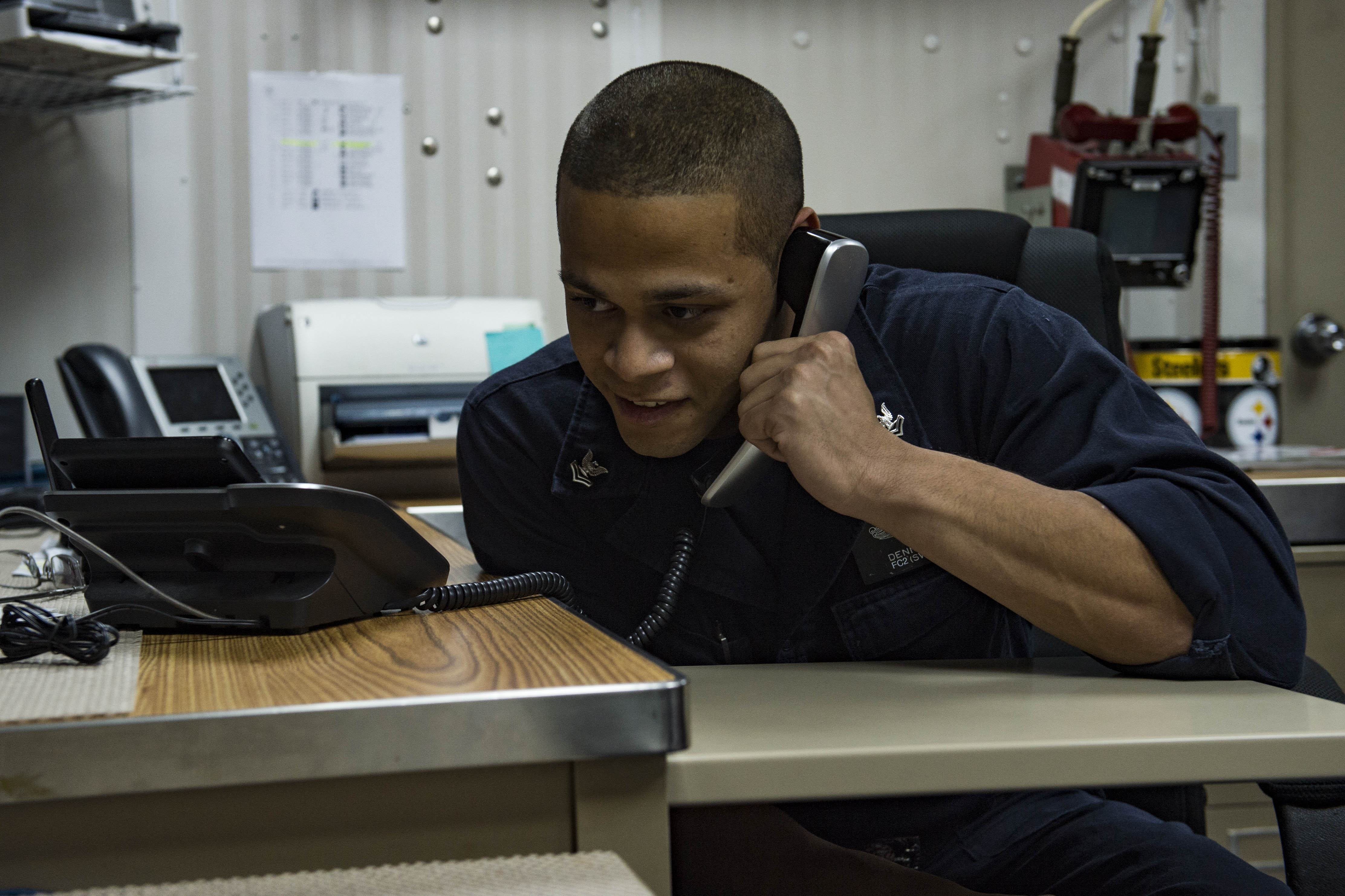 Nitze Sailor Receives Presidential Thanksgiving Phone Call > United ...