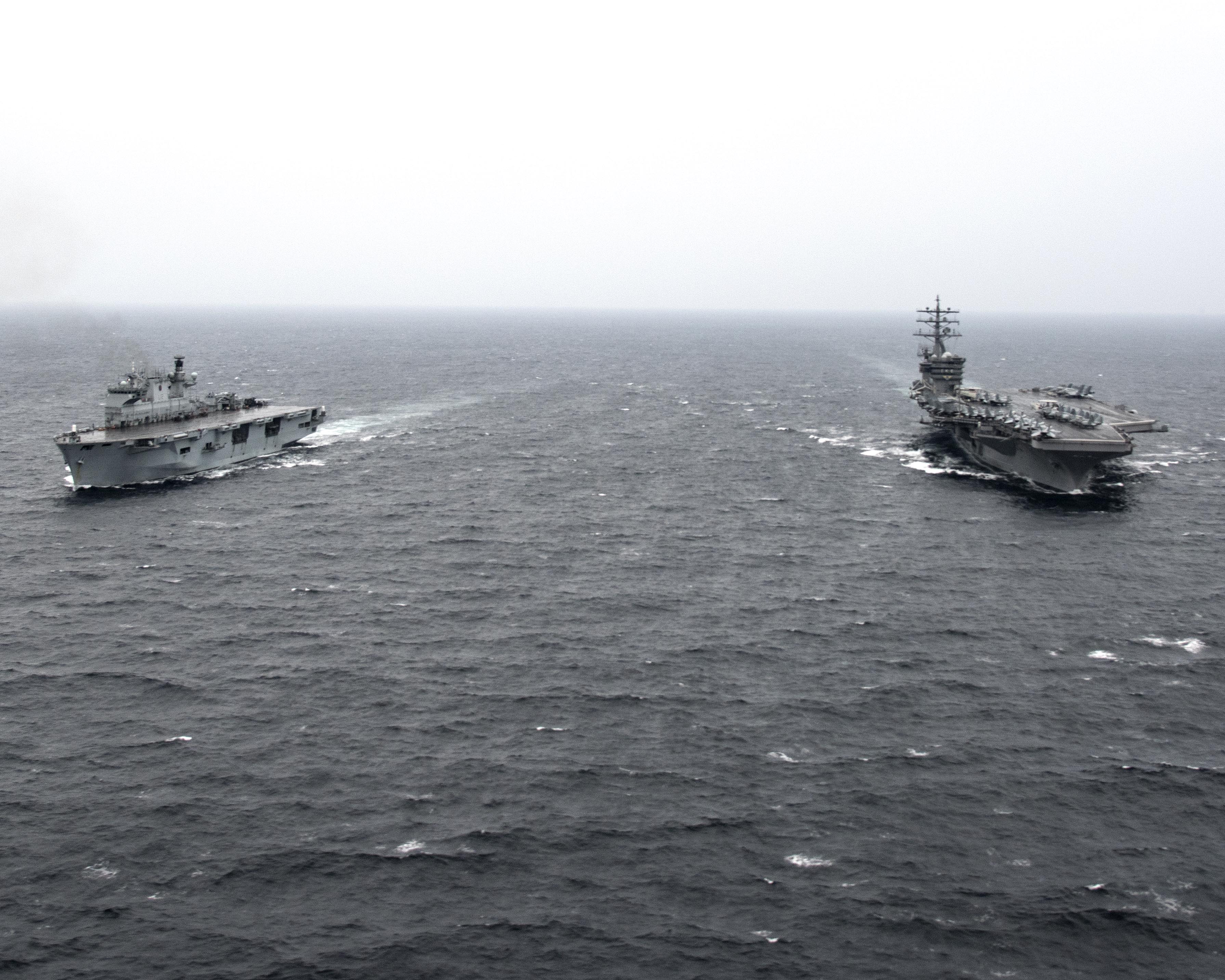 Royal Navy Leads US Task Force 50 for First Time > United States Navy ...
