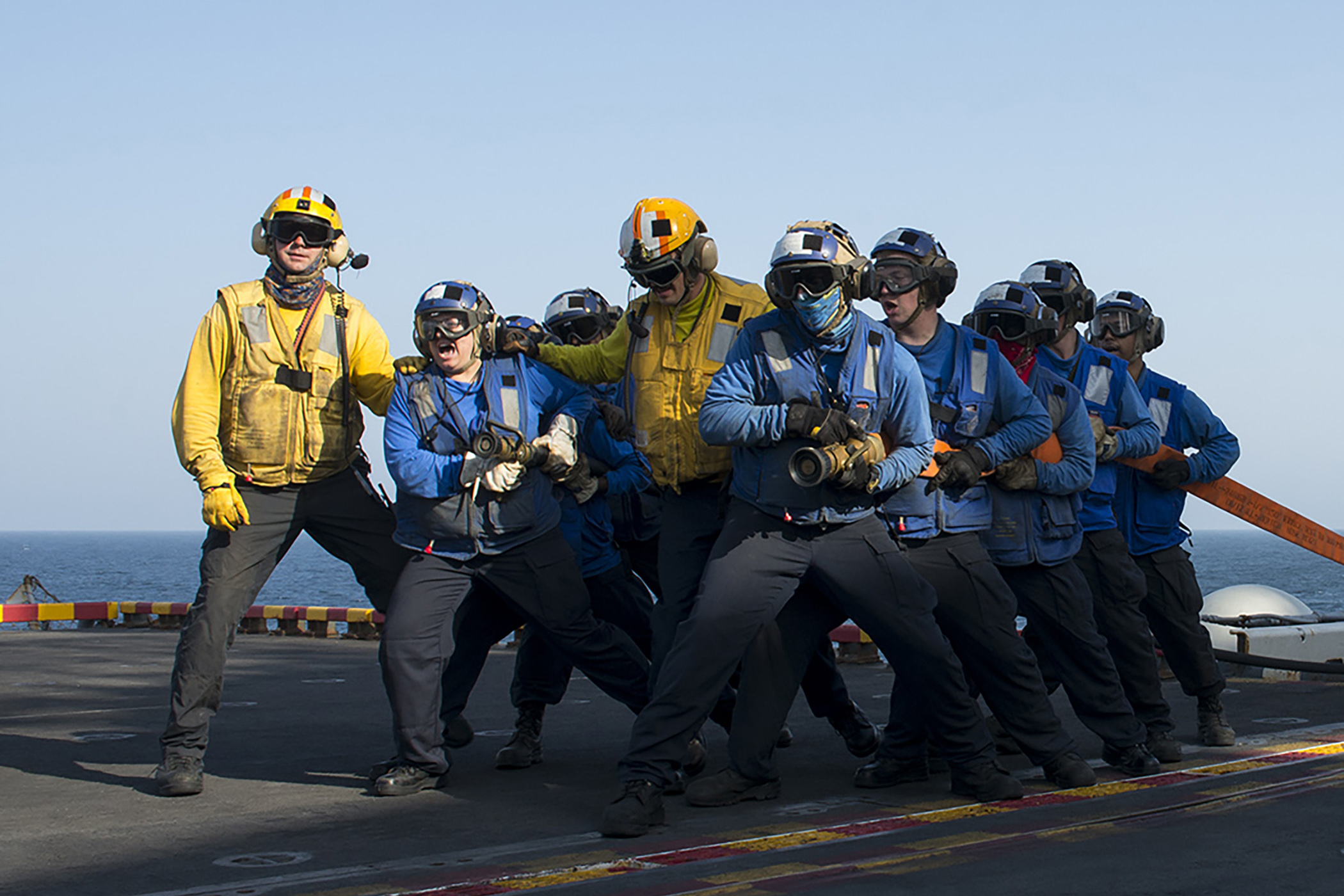 Damage Control Drill | U.S. Department of War