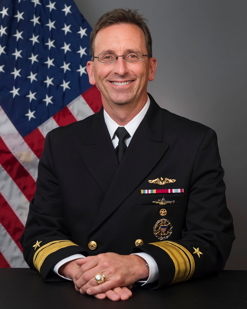 Rear Admiral David Hahn > United States Navy > BioDisplay