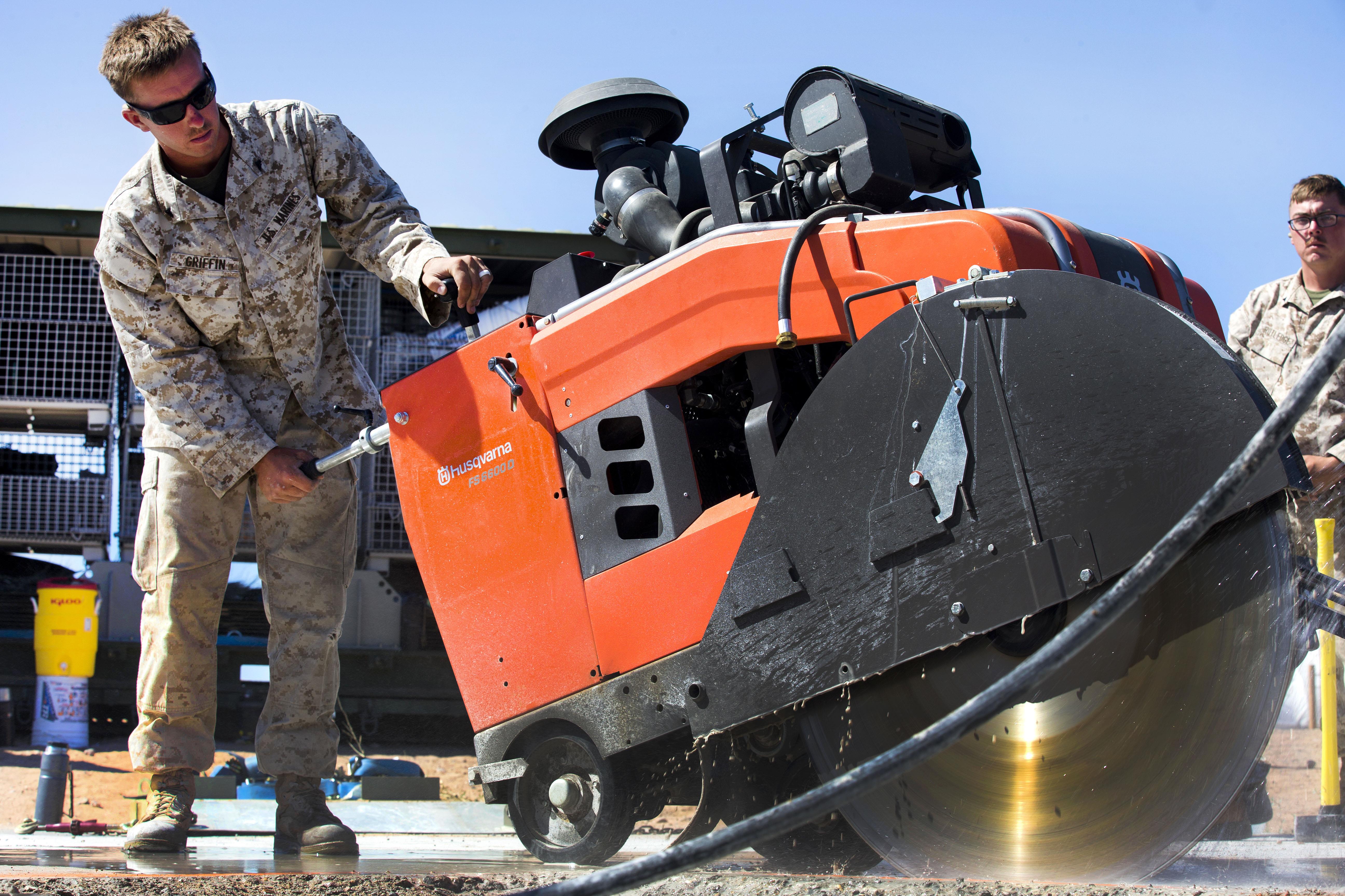 Concrete Cutter | U.S. Department of War