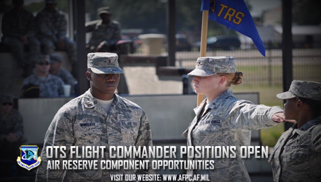 OTS flight commander positions open to reservists
