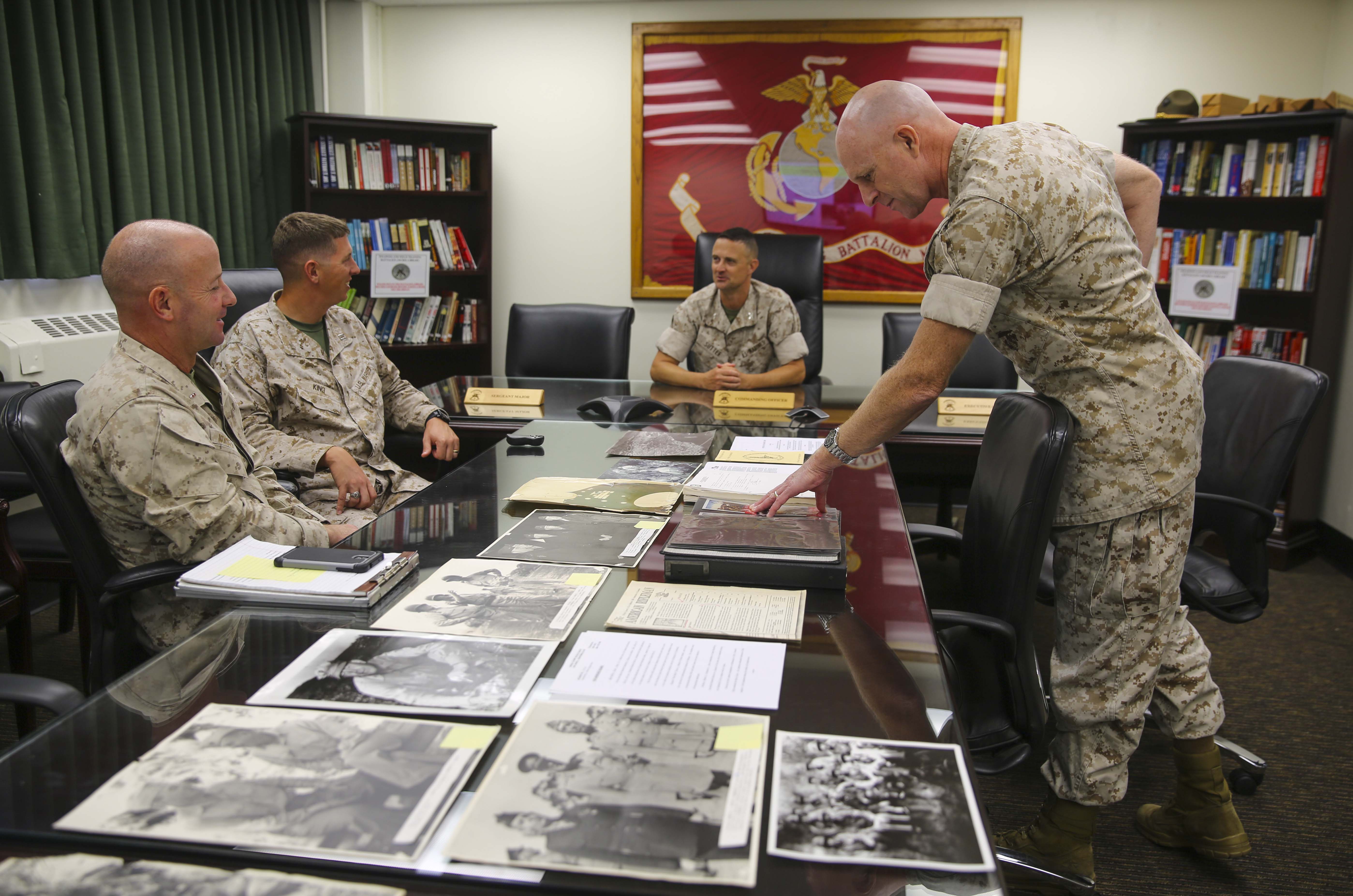 Col. Edson - Camp Pendleton Visit