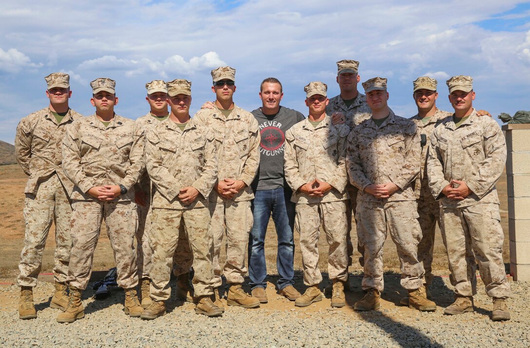 Dakota Meyer - Camp Pendleton Visit