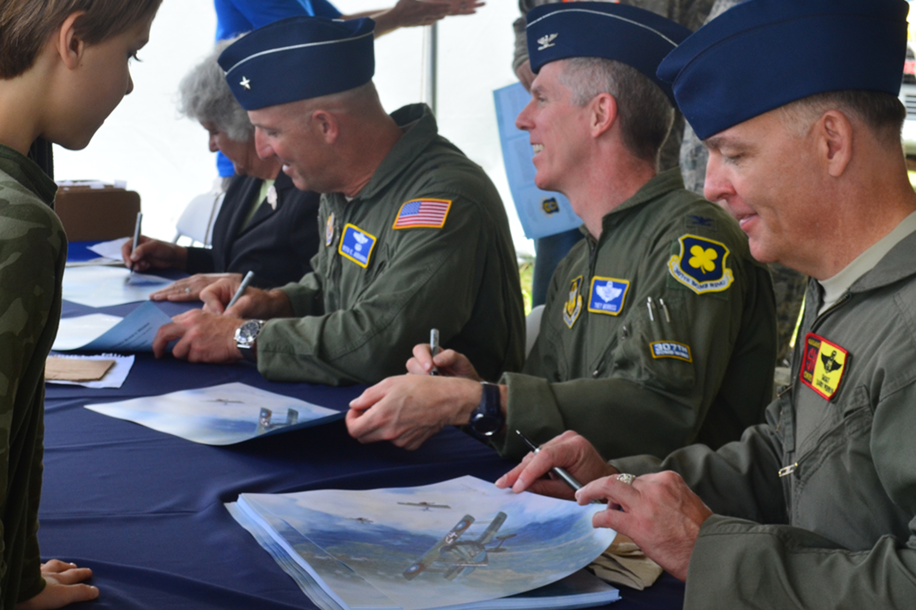 93rd Pursuit Squadron ace memorialized on canvas > 307th Bomb Wing ...