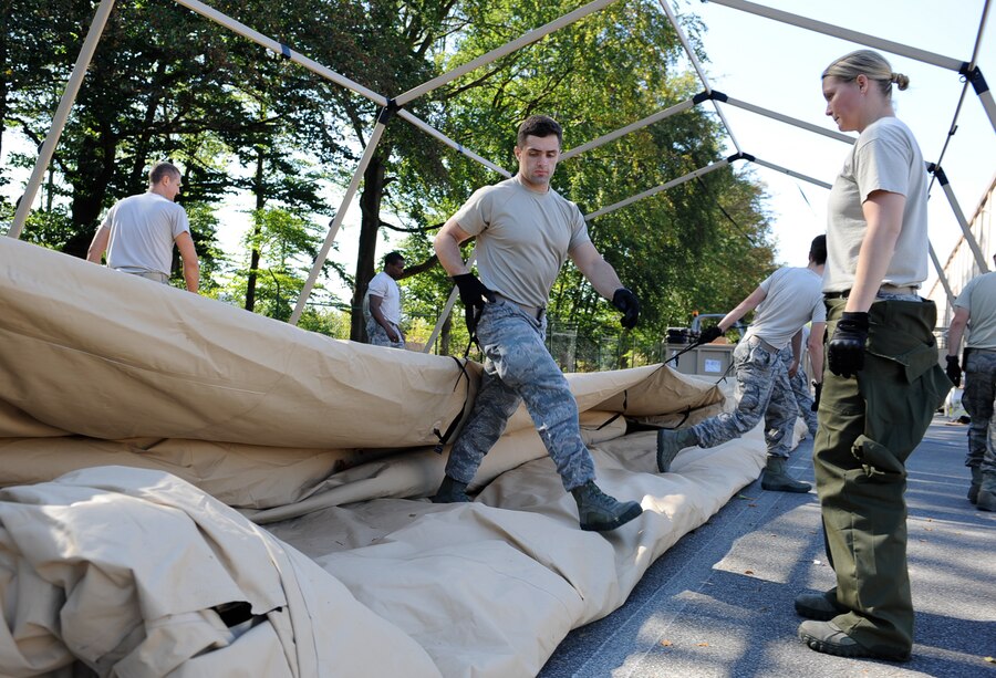 Ramstein assembles for an immediate response