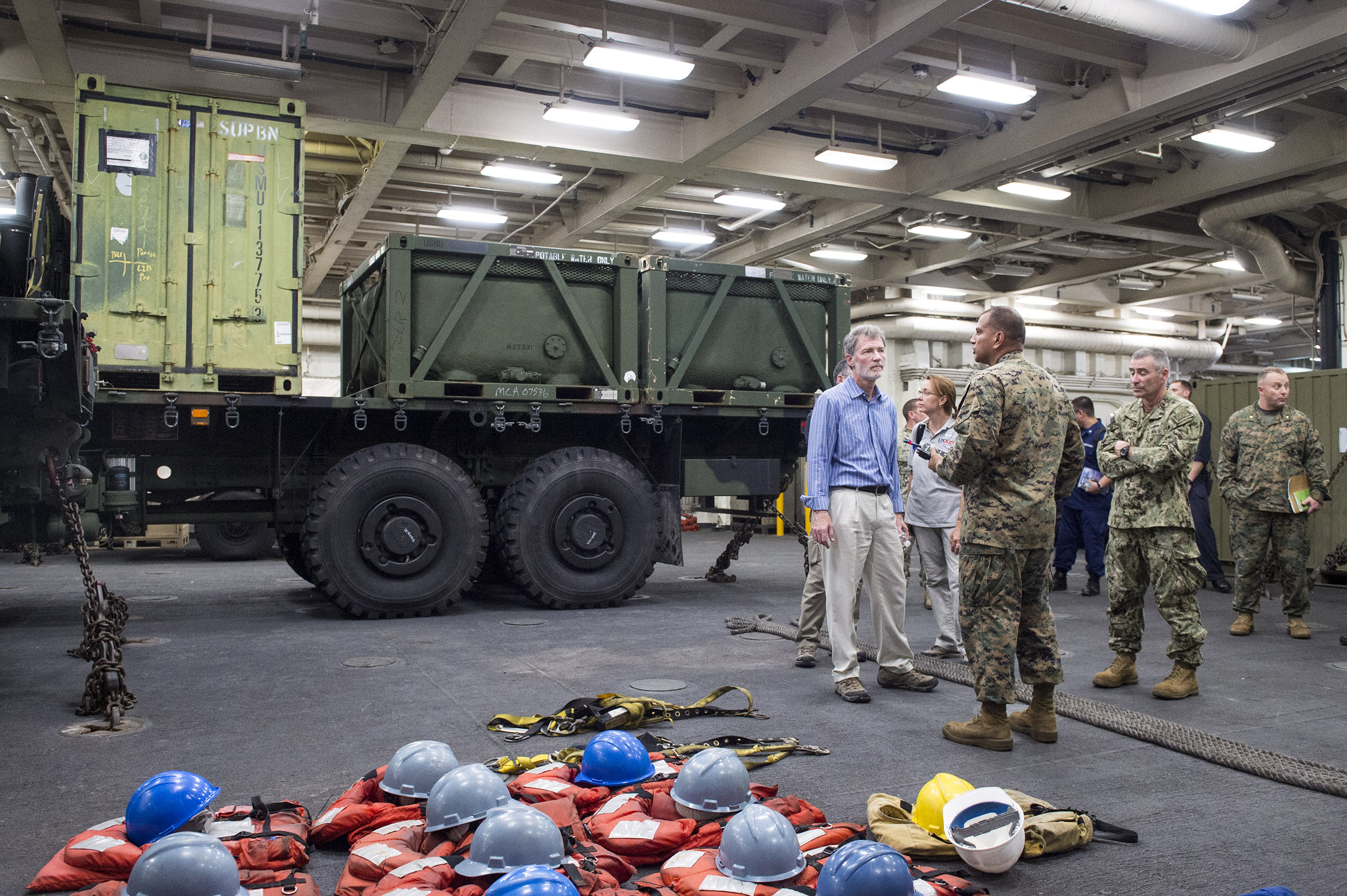 Expeditionary Strike Group 2 Assesses Hurricane Matthew Damage in Haiti ...