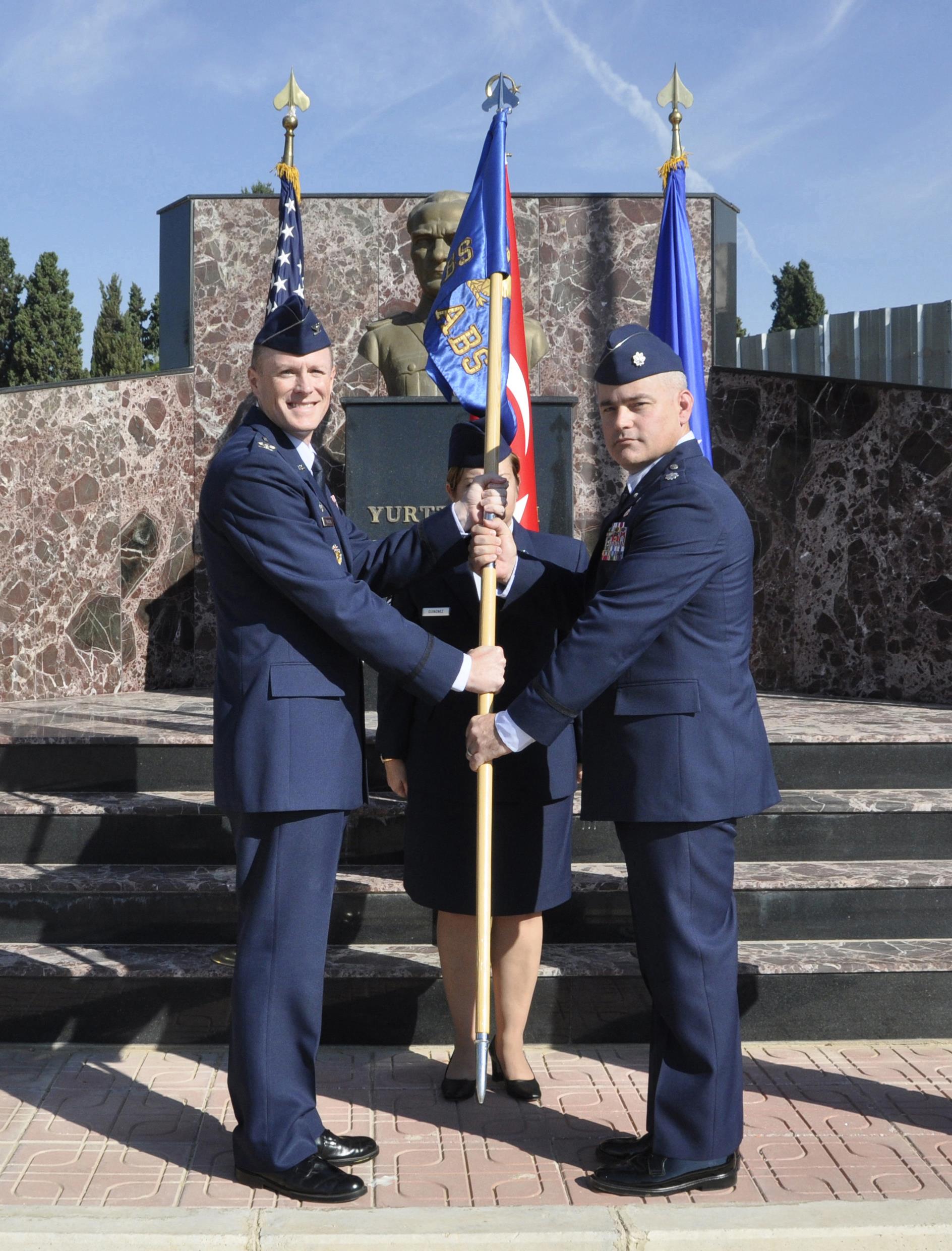 425th ABS assumption of command
