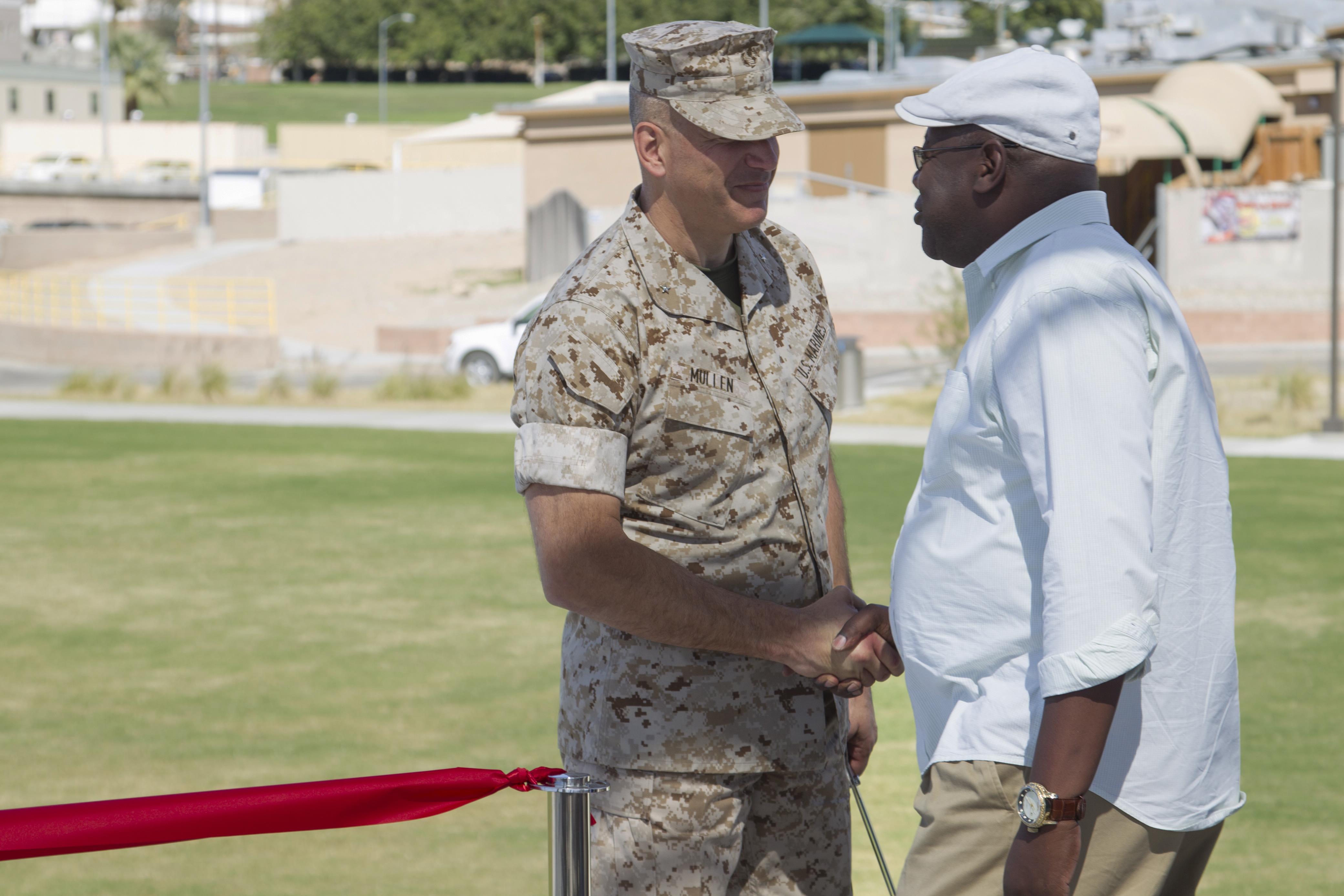 Combat Center officially opens Victory Park > Marine Corps Air Ground ...