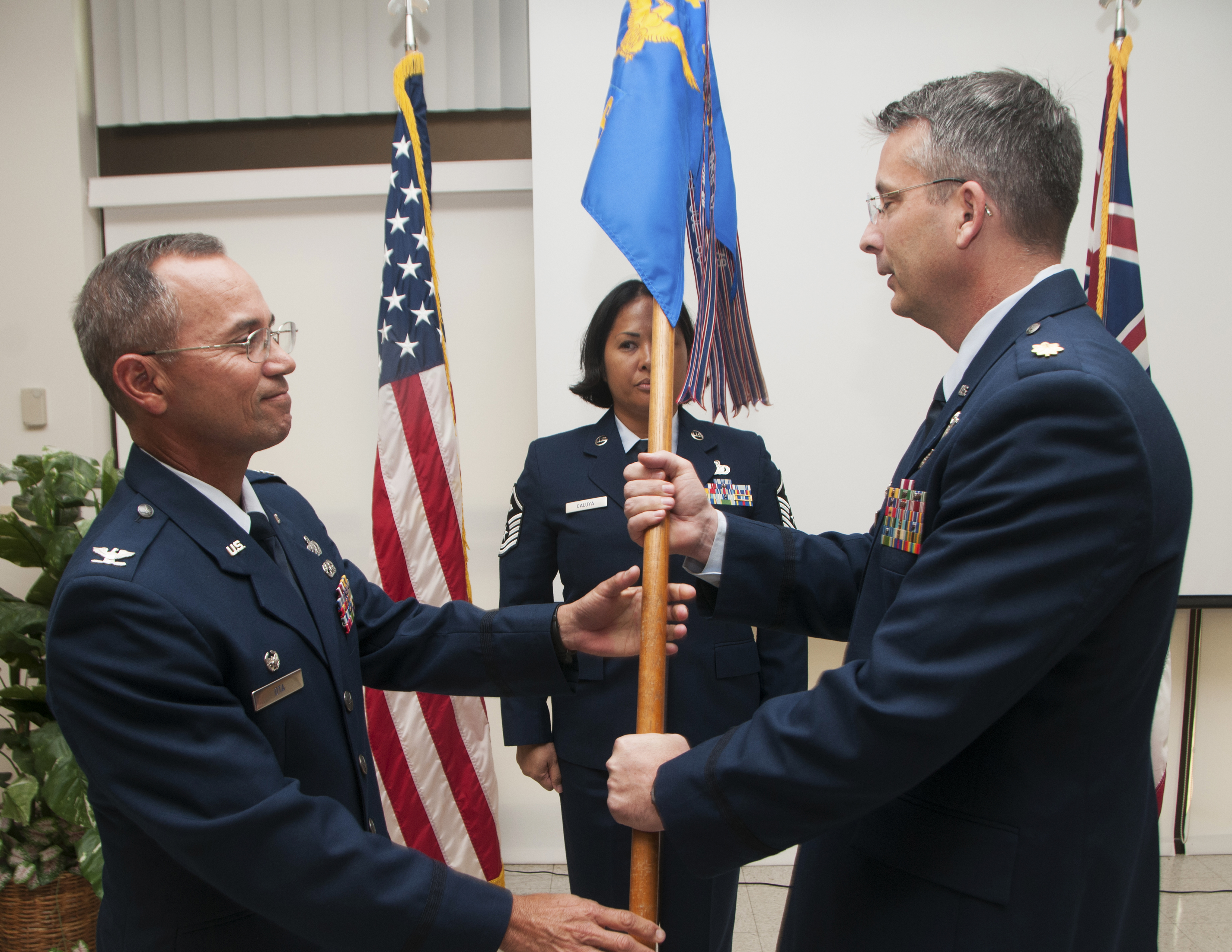 Green assumes command of 154th LRS