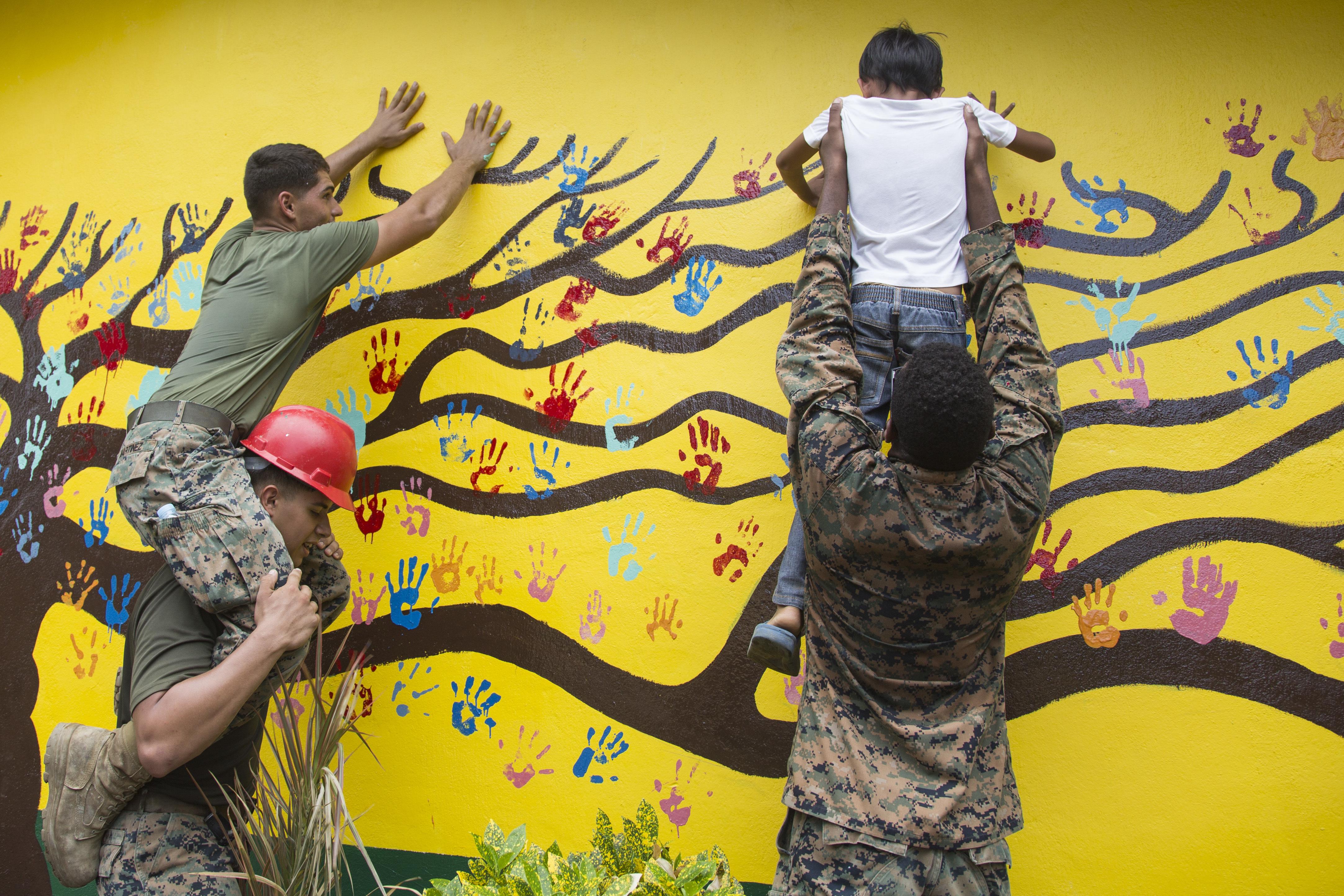 Handprint Pals | U.S. Department of War