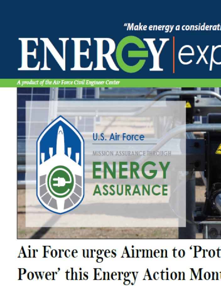 Energy Express Cover Page for October 2016