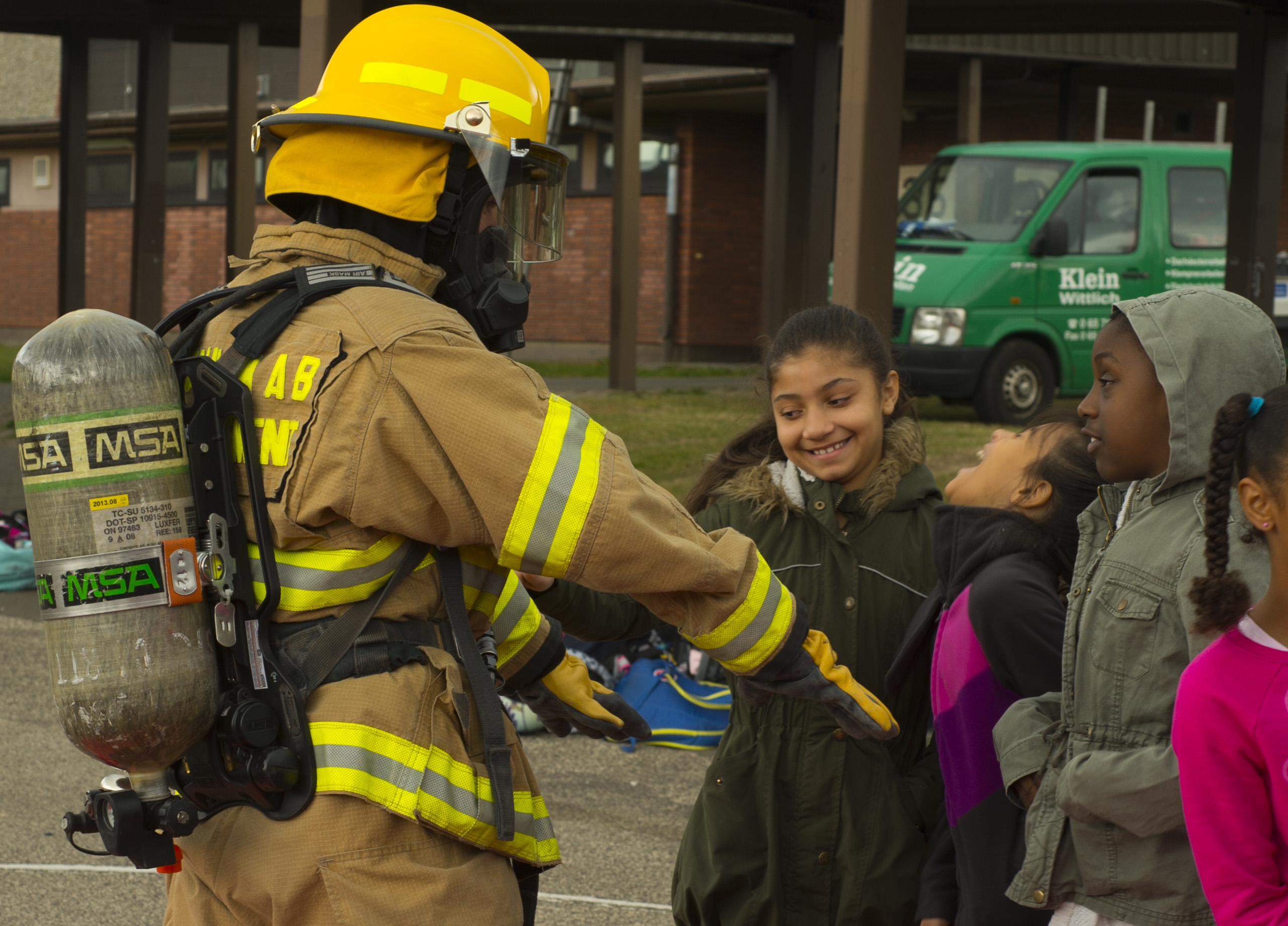 SES students learn about fire safety