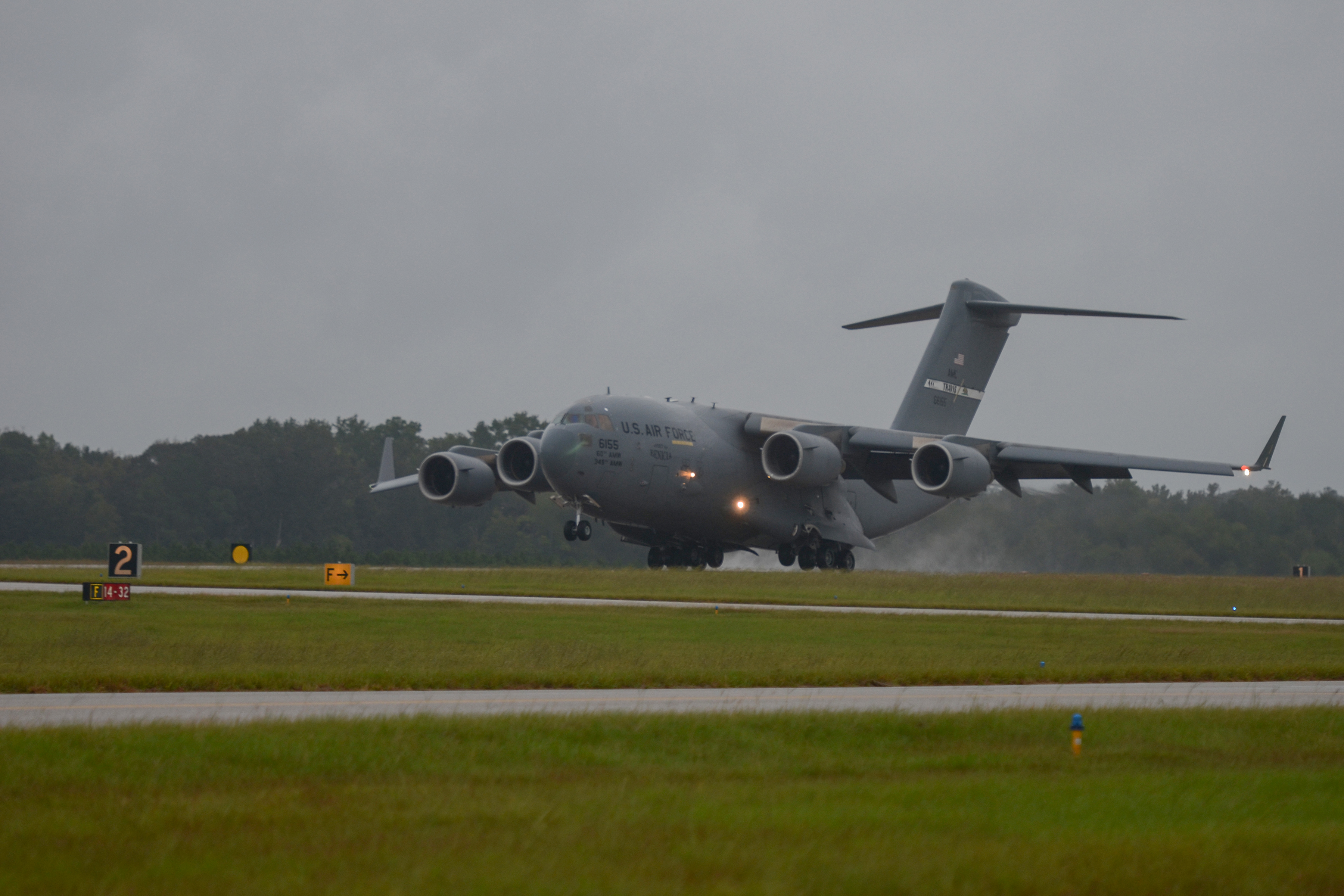 245th ATCS C-17 load for deployment in support of Operation INHERENT ...