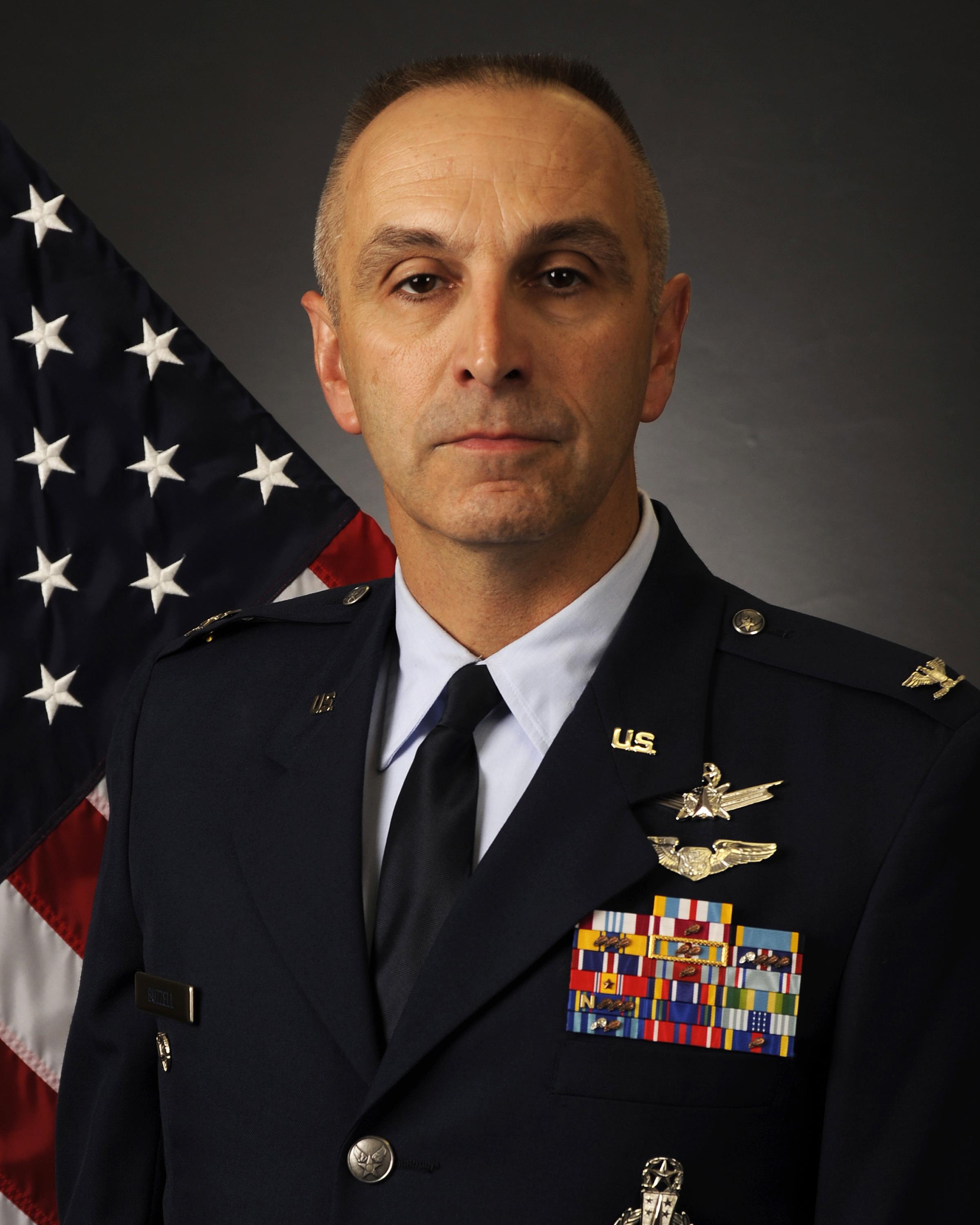Col. Lloyd Buzzell, 20th Air Force vice commander