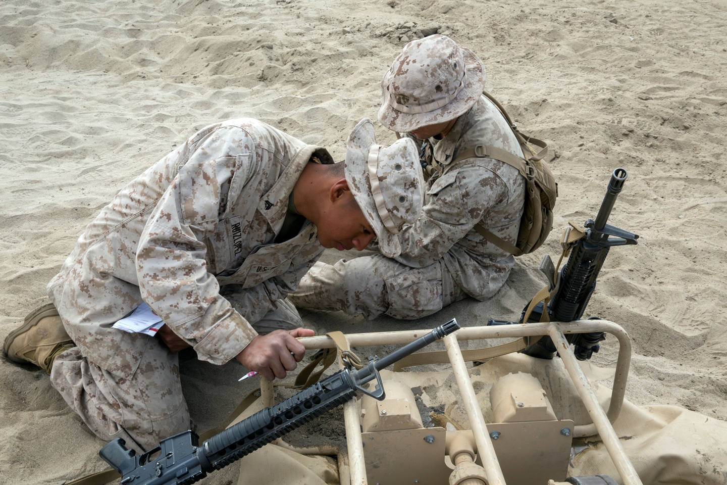 Fuel to Fight; Bulk Fuel Marines conduct MCCRE > 1st Marine Logistics ...